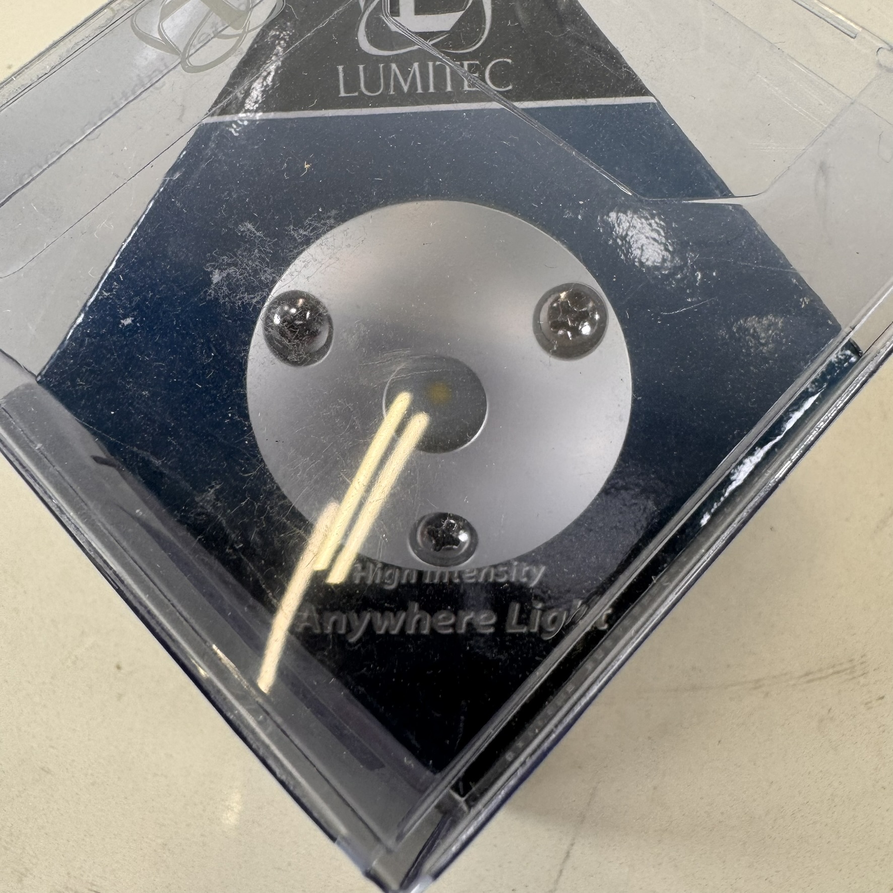 Lumitec Lighting 101033 Anywhere Light Brushed Finish - White Light 136 Lumens 12vdc - Max ...