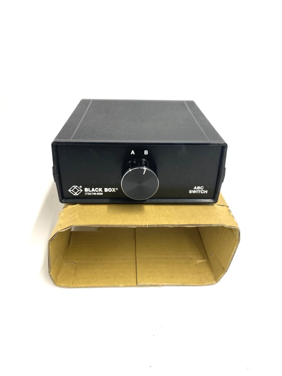 Black Box Corp SWL030A-MMM 2 to 1 DB-9 ABC Switch - NEW OLD STOCK - Max ...