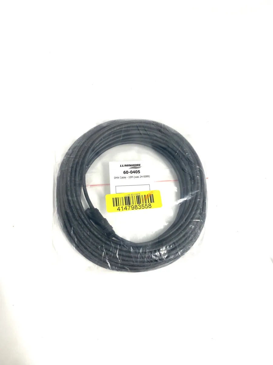 Lumishore 60-0405 15 Meter DMX Cable (previously 24-0099) - NEW ...
