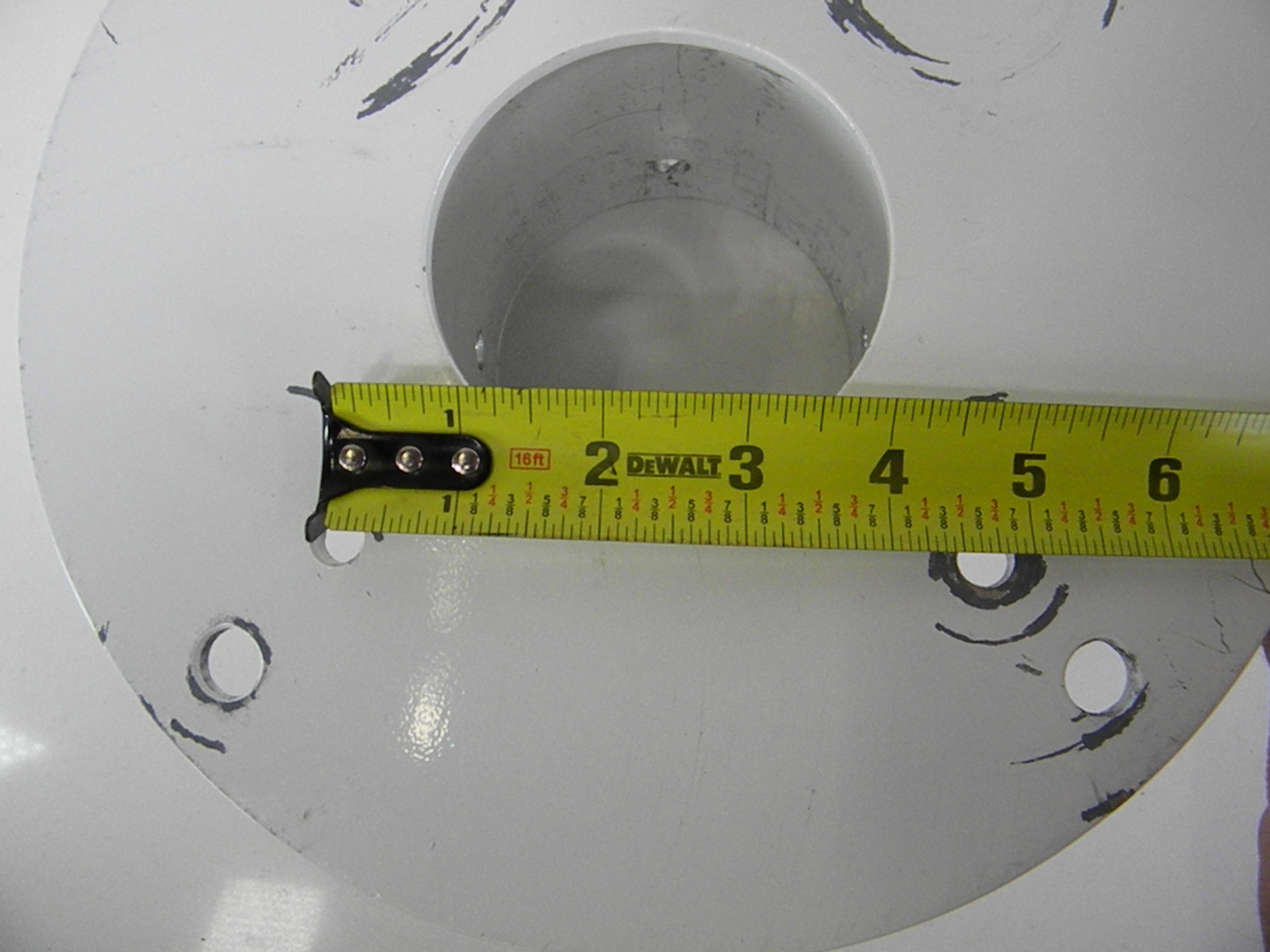 SeaView Fixed Pole Mount Base for 4" Diameter Pole - Good Condition ...