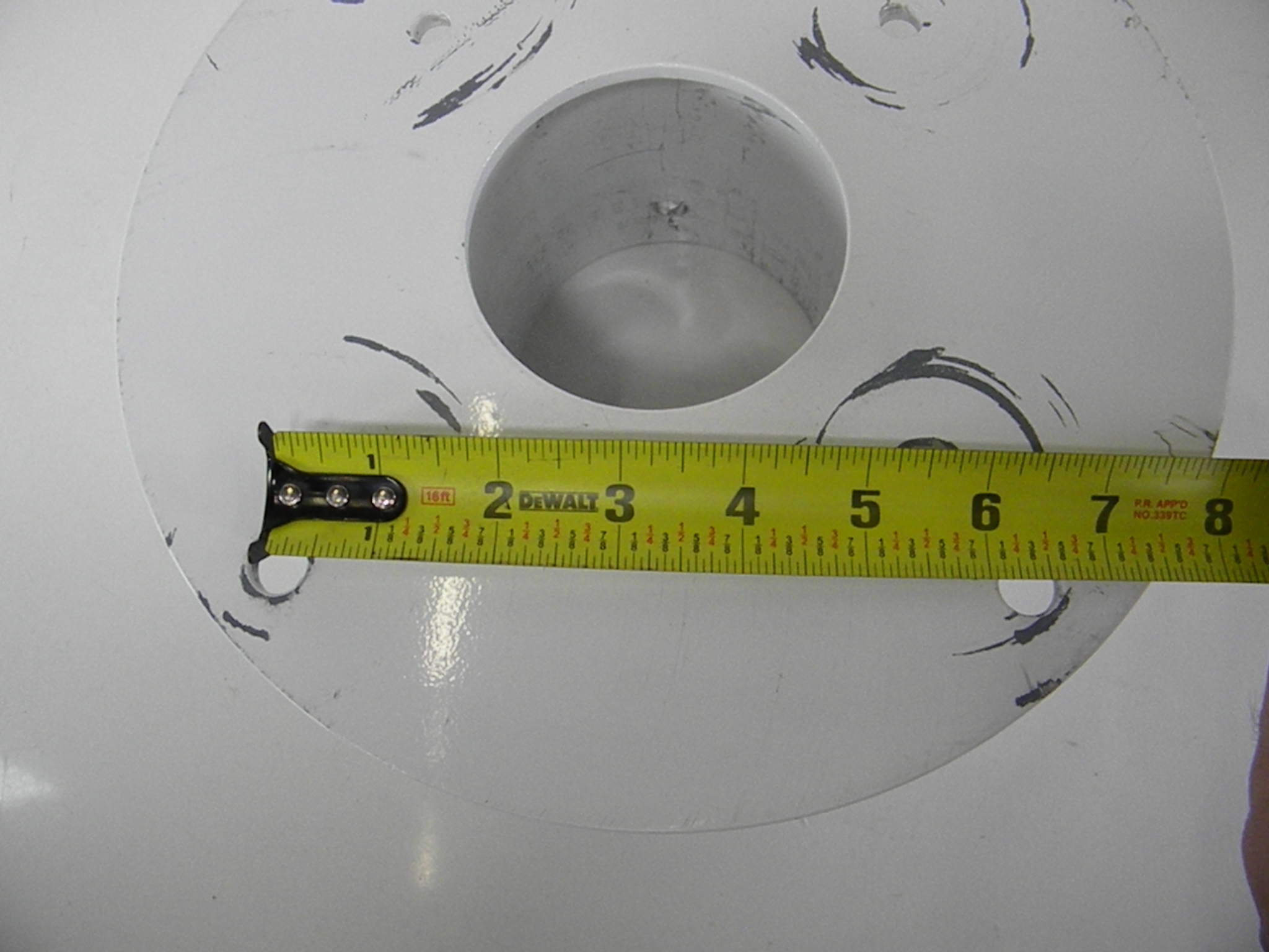 SeaView Fixed Pole Mount Base for 4" Diameter Pole - Good Condition ...