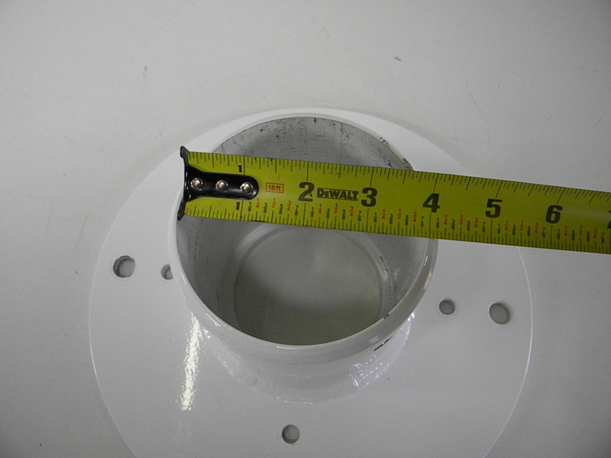 SeaView Fixed Pole Mount Base for 4" Diameter Pole - Good Condition ...