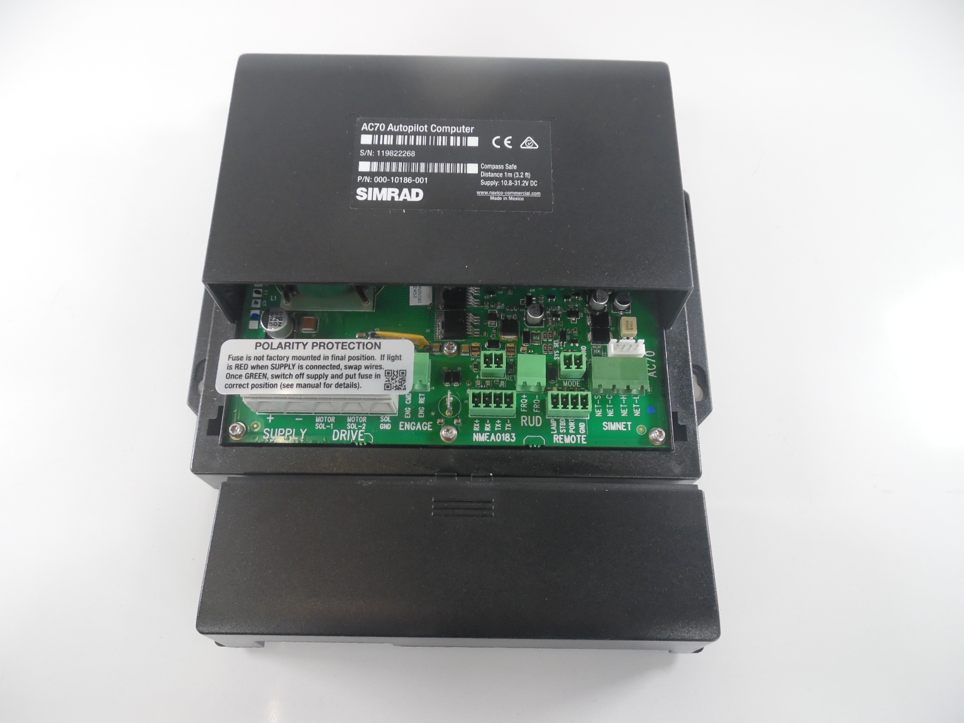 Simrad AC70 Autopilot Computer 000-10186-001 F/ AP70 *NEW OPEN BOX ...