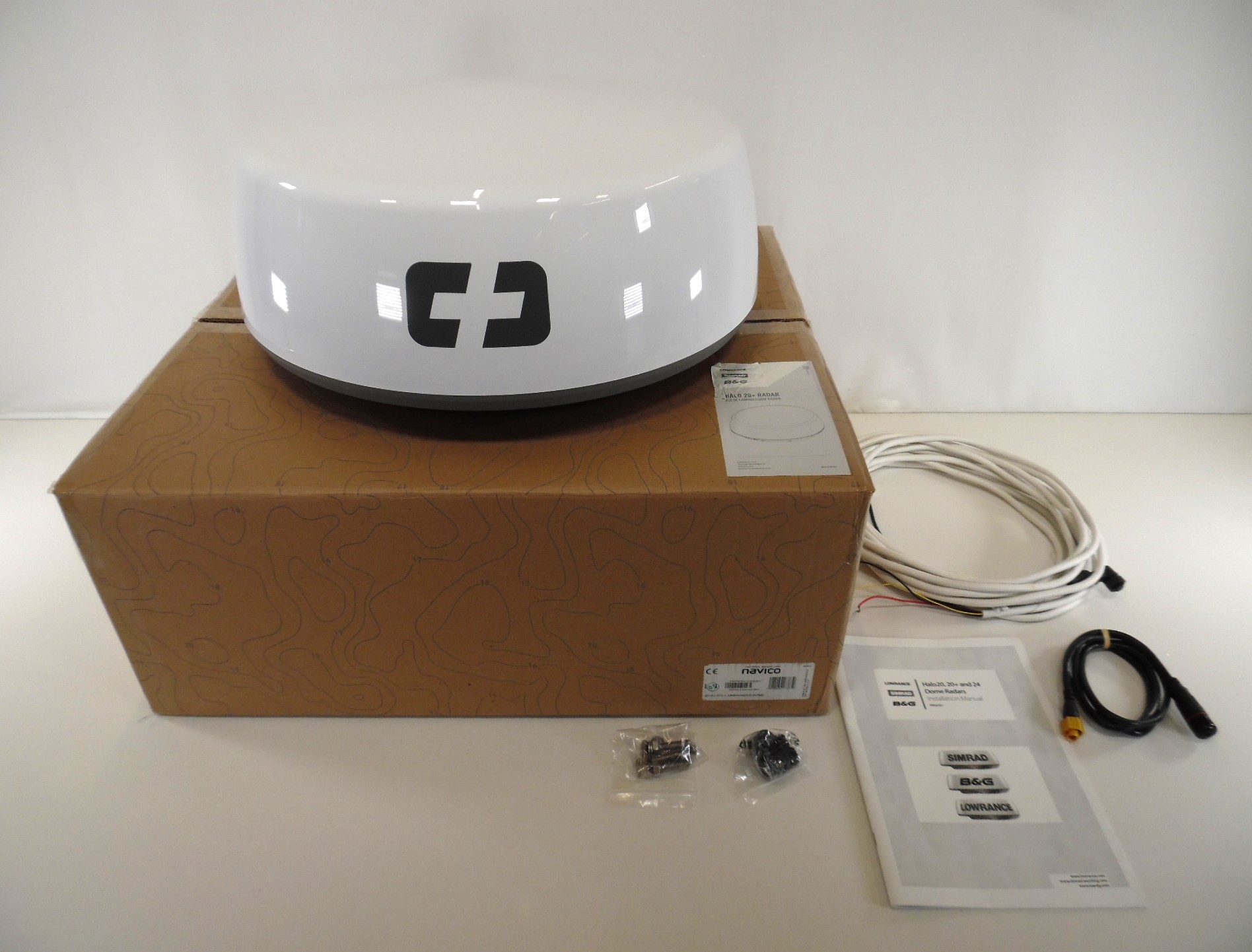 Simrad Halo20+ Pulse Compression Dome Radar (000-14536-001) Tested Good ...