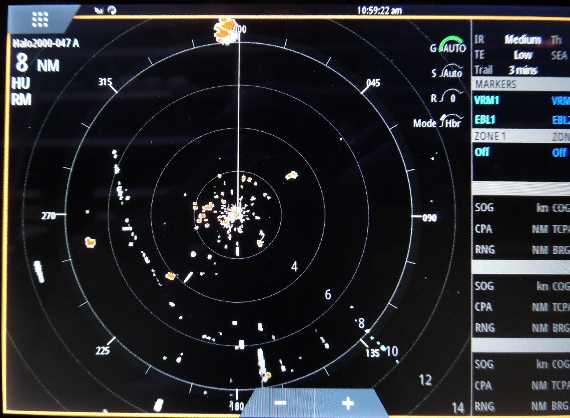 Simrad Halo 2004 Pulse Compression Radar 4' Open Array W/RI-50 (BENCH ...