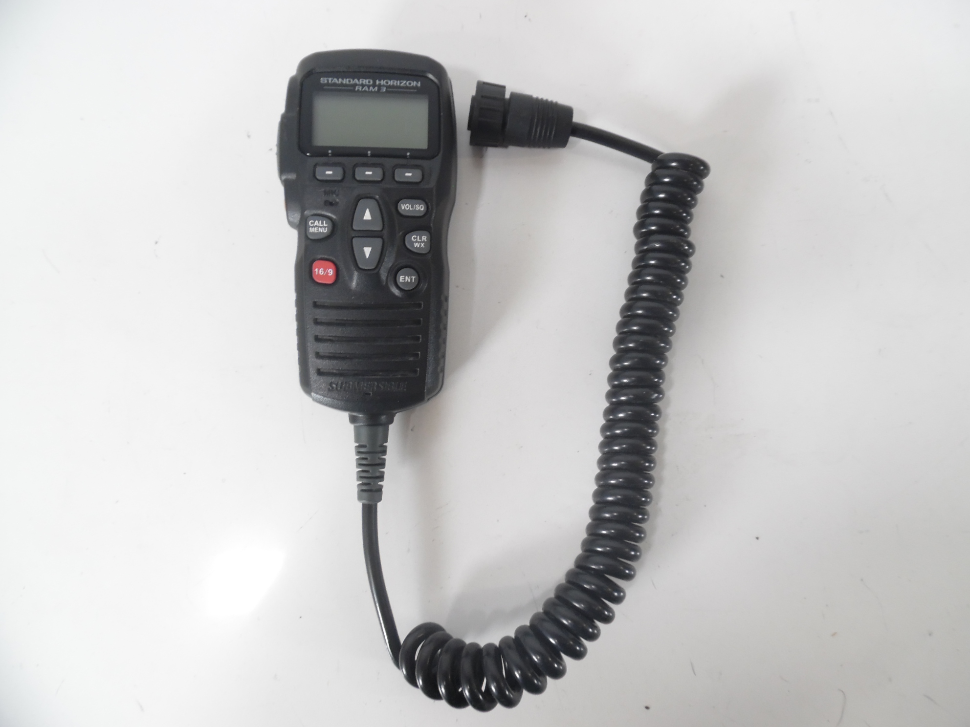 Standard Horizon RAM3 CMP30 Second Station Black Handset - Tested - Max ...