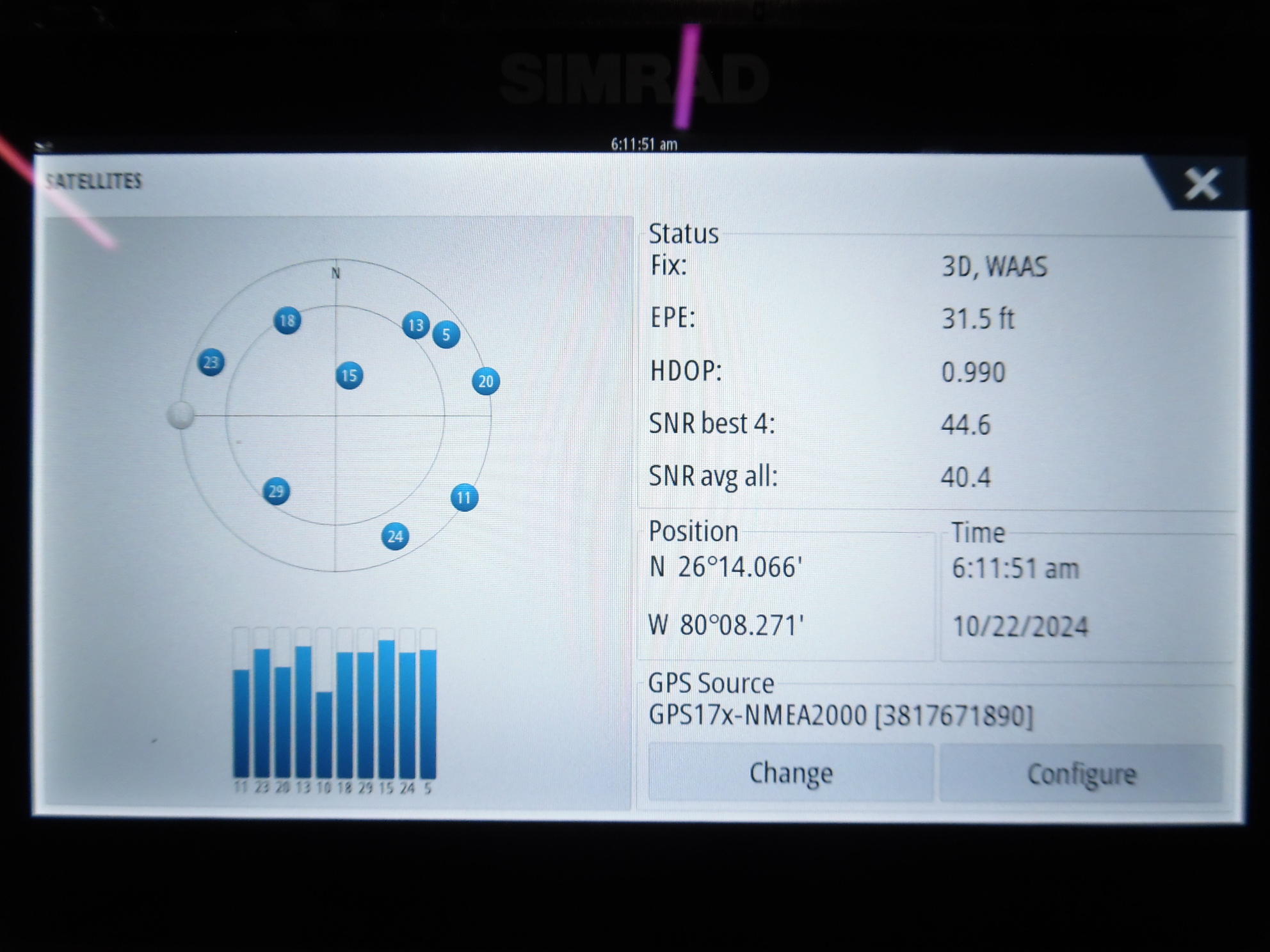 Simrad NSS9 Evo3 9" Touchscreen MFD Chartplotter (Tested Good) 90-Day ...