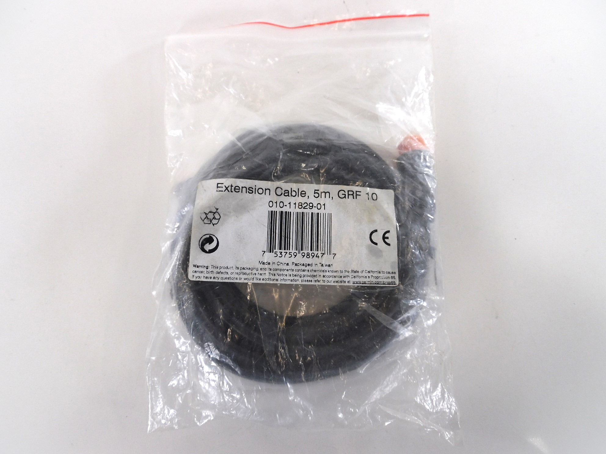 Garmin 010-11829-01 GRF10 Extension Rudder Cable NEW 5 meters - Max ...