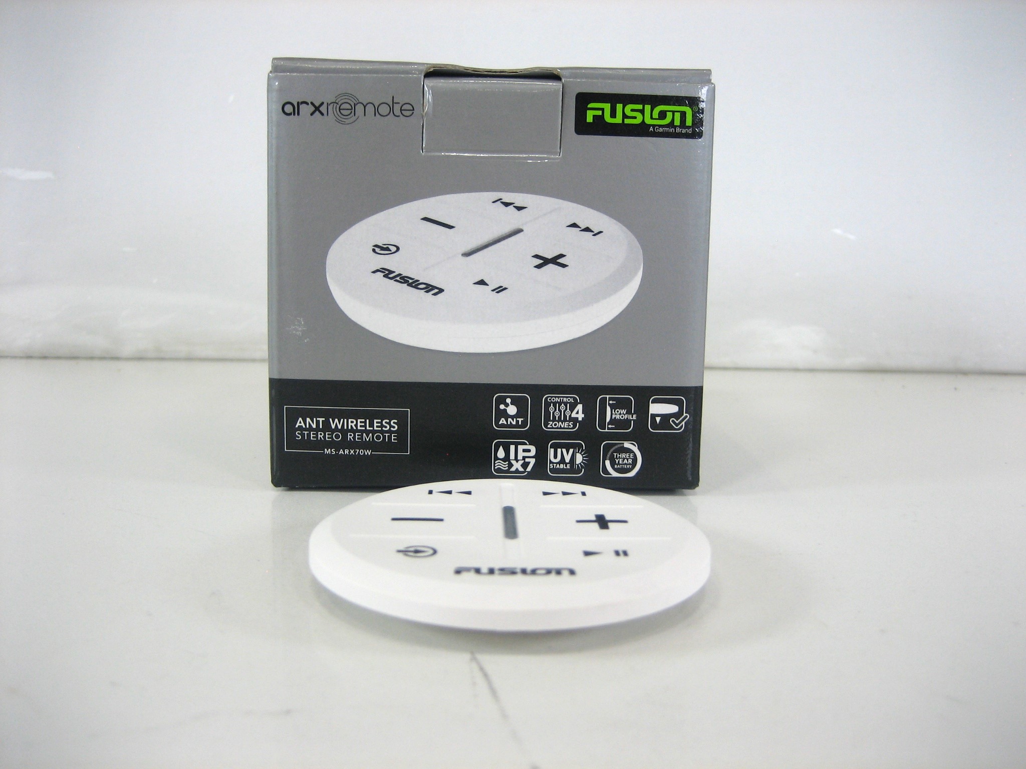 Fusion MS-ARX70W Ant Wireless Stereo Remote (White) New Open Box Tested ...