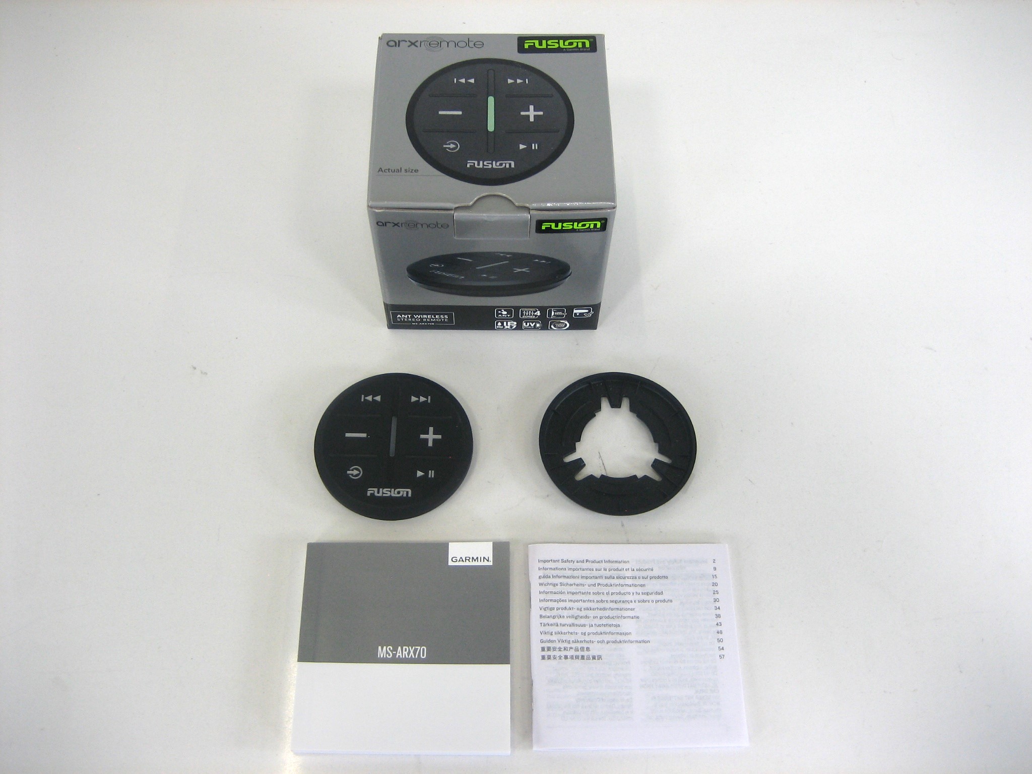 Fusion MS-ARX70W Ant Wireless Stereo Remote (Black) Tested 90 Day ...