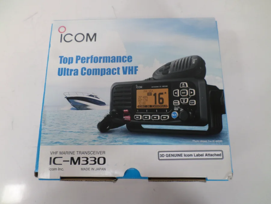 Icom IC-M330 Compact Marine DSC VHF Radio- Tested - Max Marine Electronics