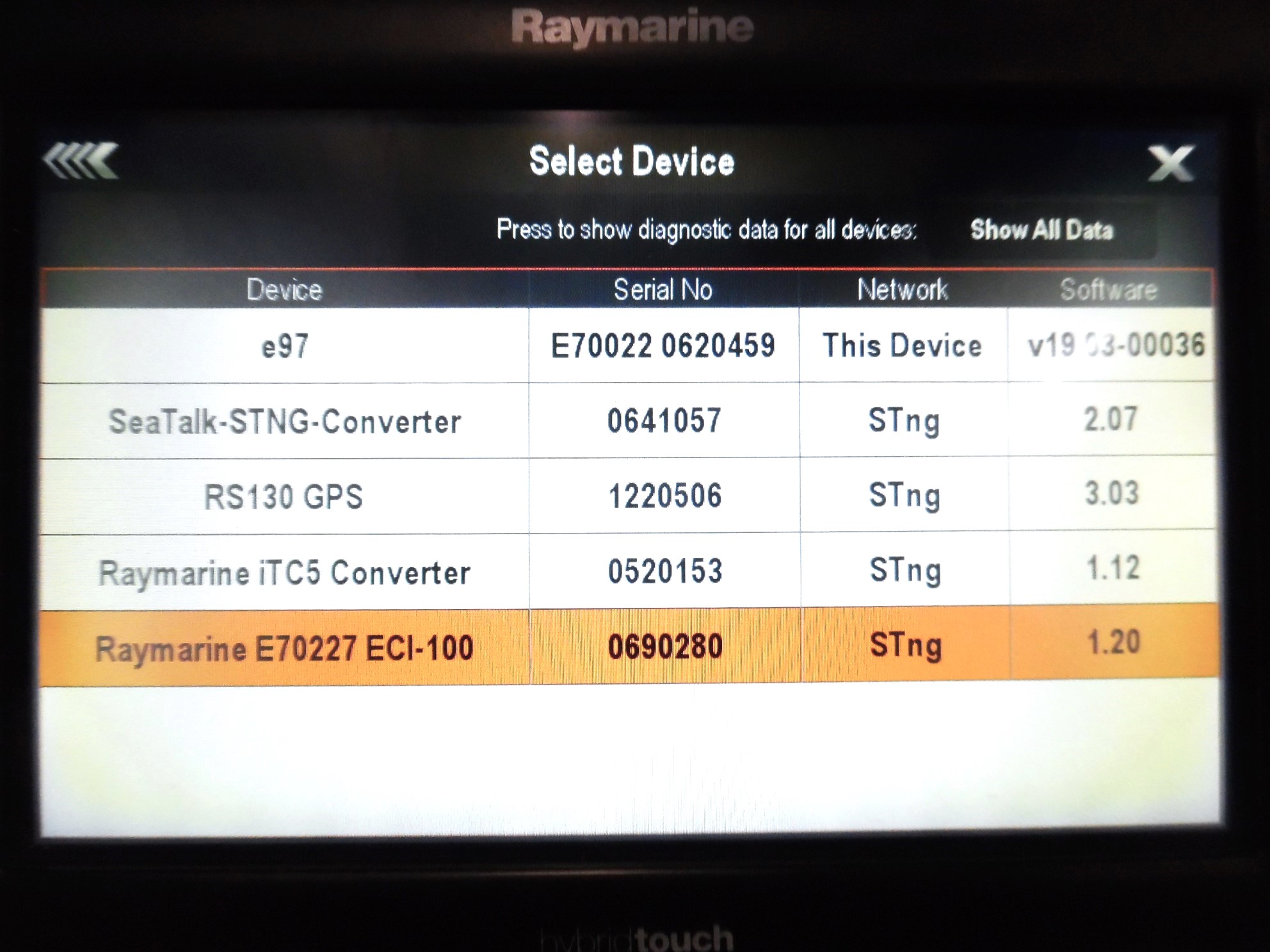 Raymarine ECI-100 Univeral Engine and Control Interface - NEW Open Box ...
