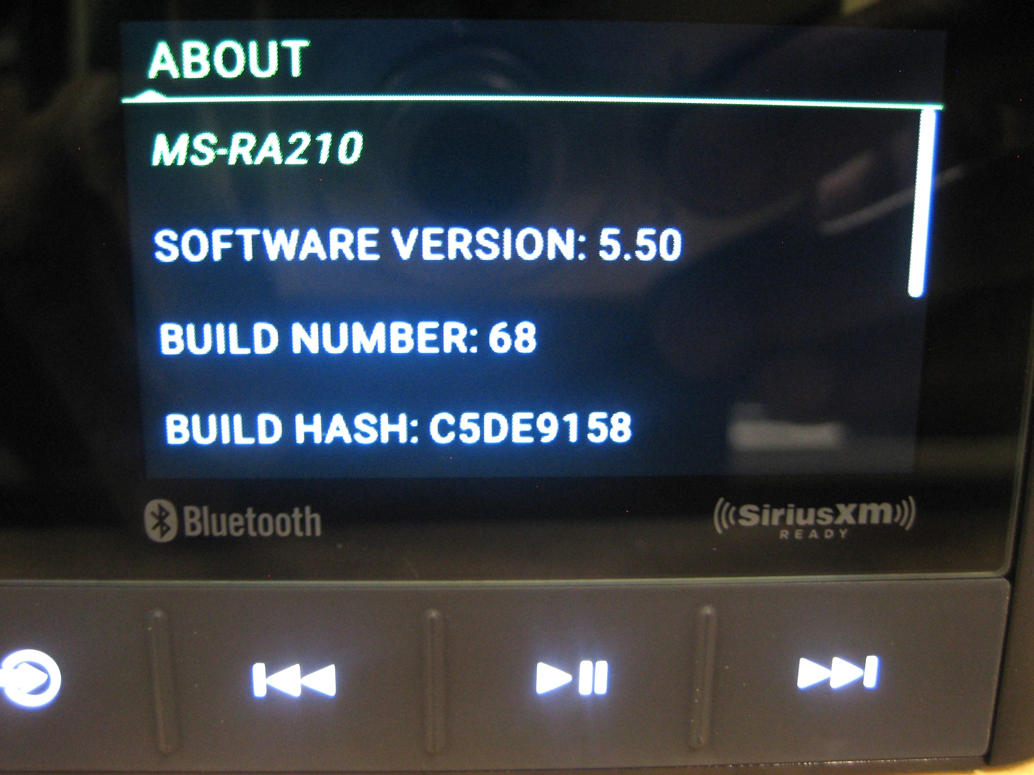 FUSION MS-RA210 Marine Stereo Head Unit w/ DSP - Fully Tested - Free ...
