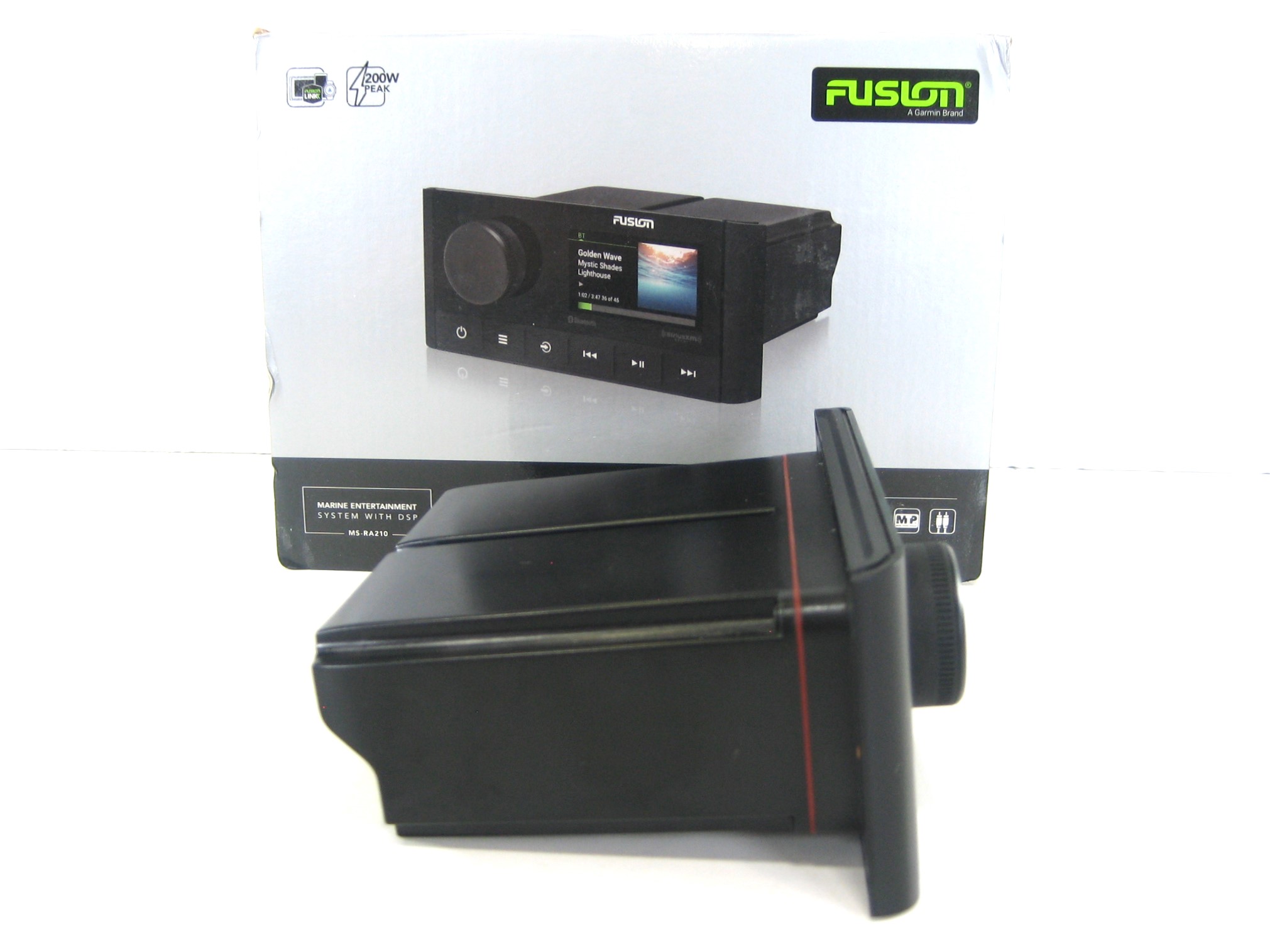 FUSION MS-RA210 Marine Stereo Head Unit w/ DSP - Fully Tested - Free ...