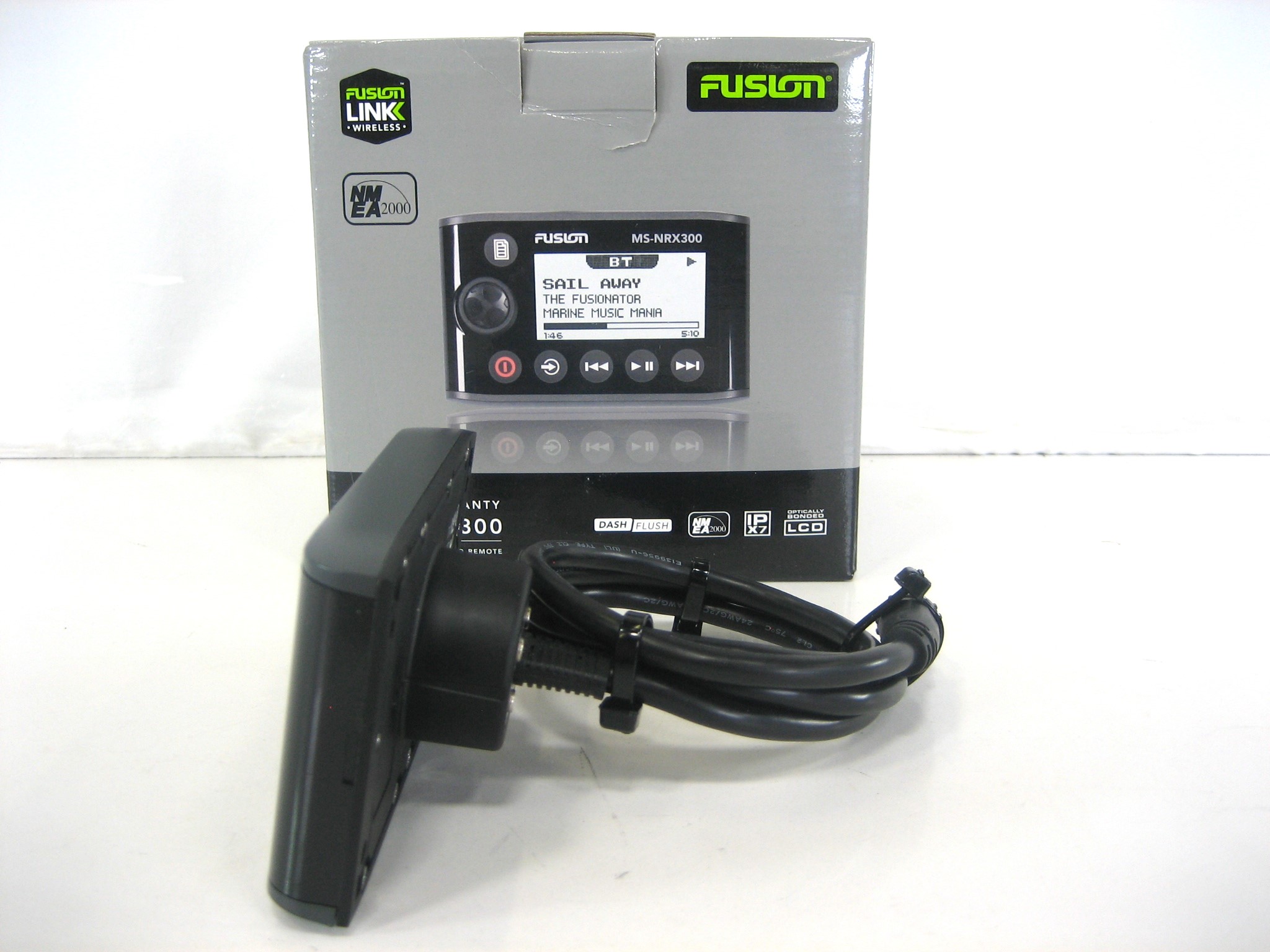 Fusion MS-NRX300 Wired Marine Remote & NMEA 2000 Repeater - Fully ...
