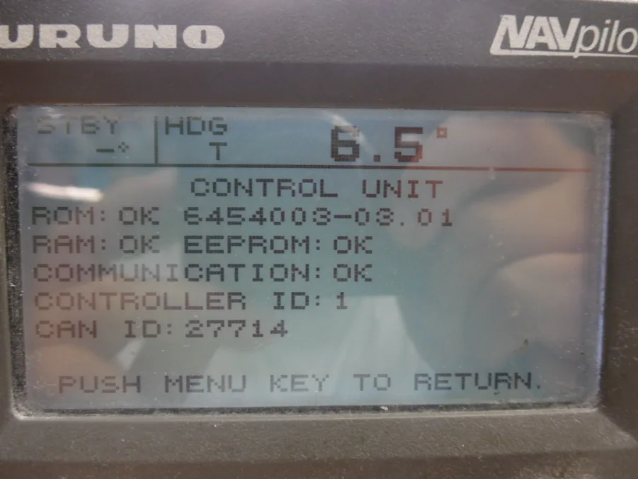 Furuno Navpilot Control Head FAP-5011 Good Condition - Max Marine ...