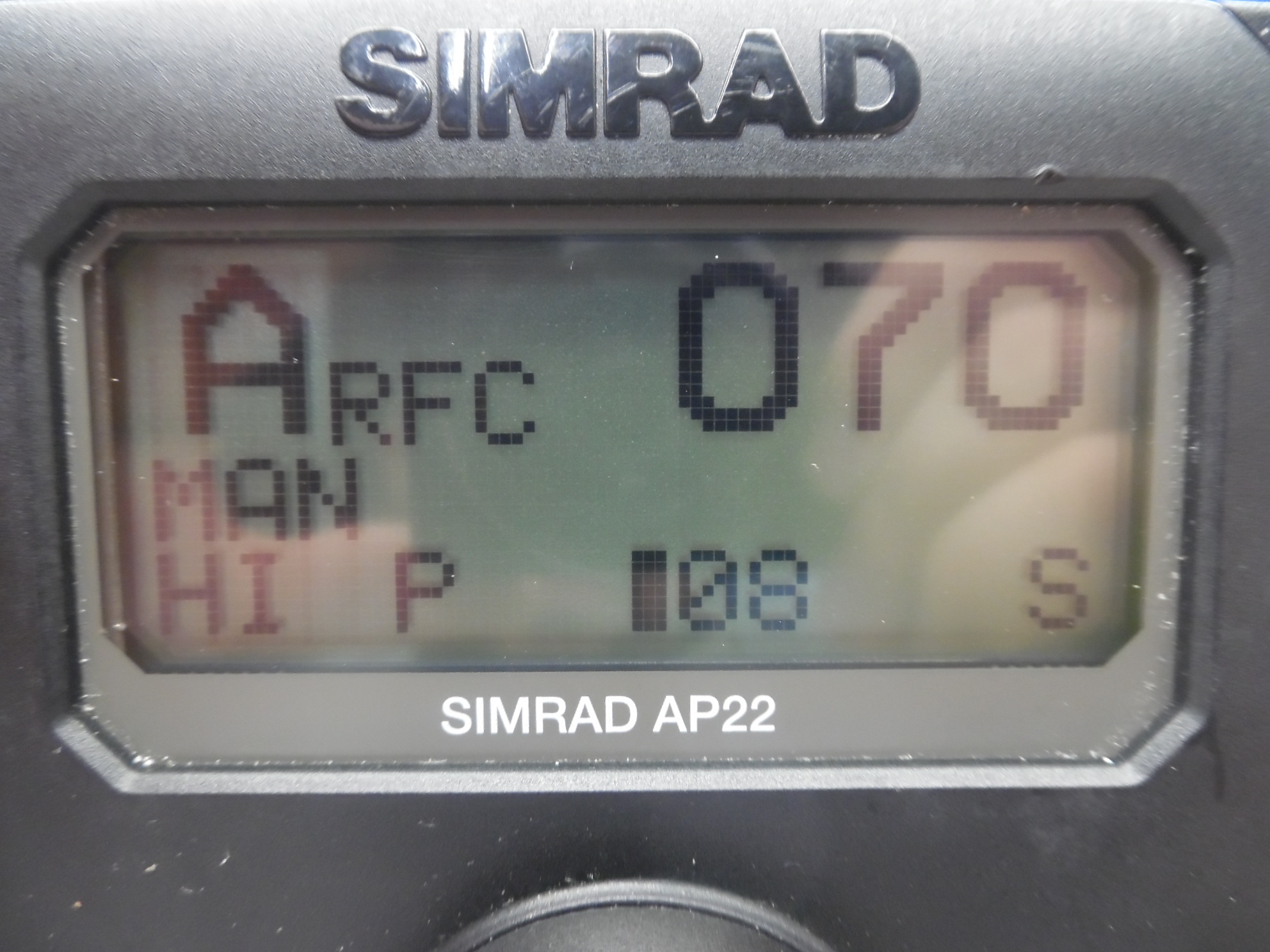 Simrad AP22 PN 22085849 Marine Autopilot Control Head - Max Marine ...