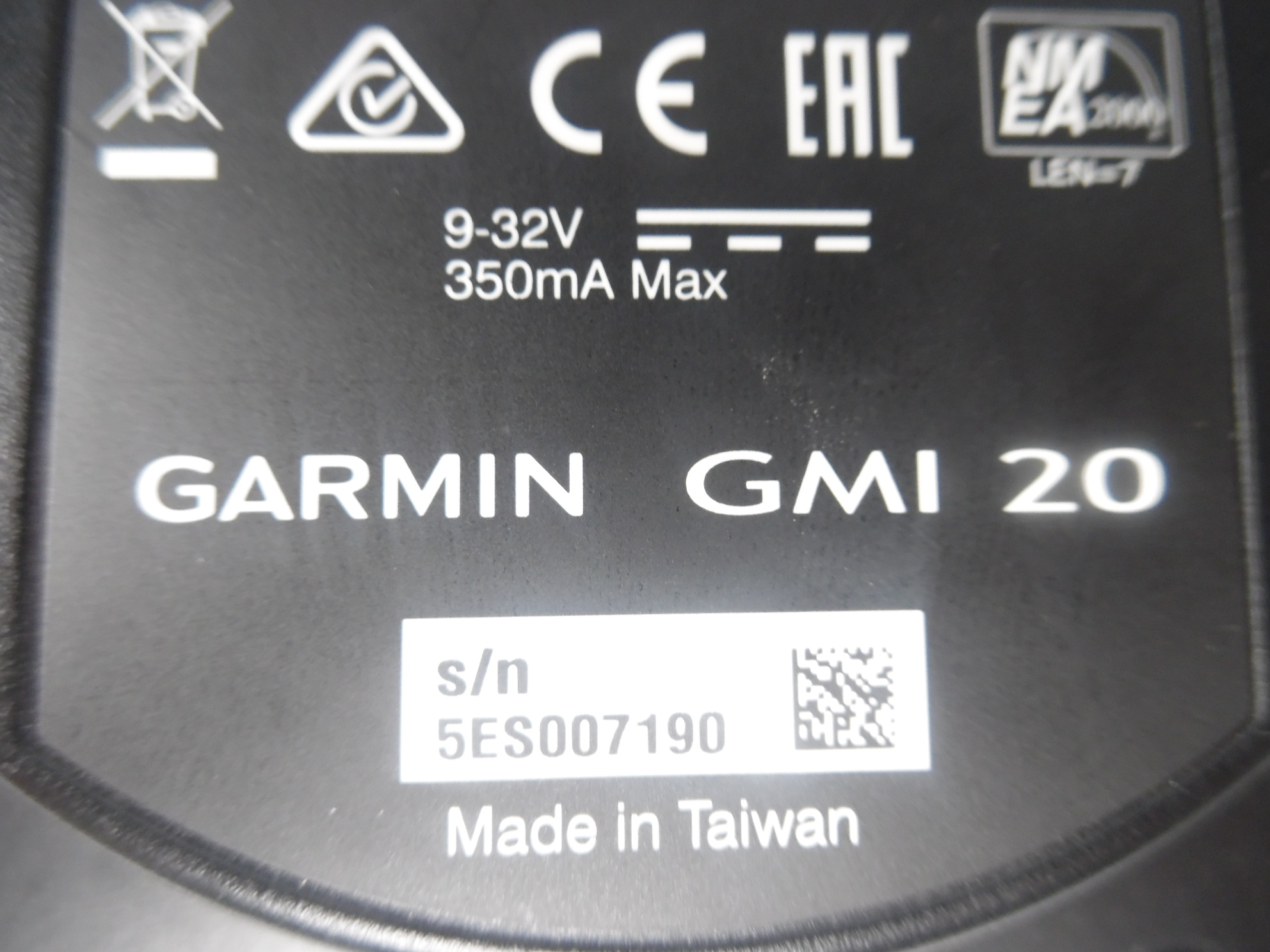 Garmin GMI20 Marine Instrument 010-01140-00 Tested - Max Marine Electronics