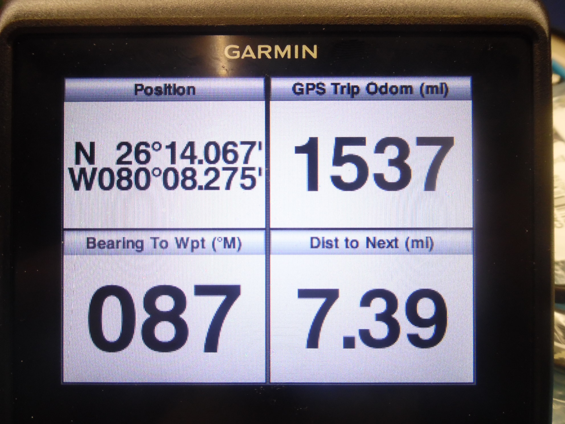 Garmin GMI20 Marine Instrument 010-01140-00 Tested - Max Marine Electronics