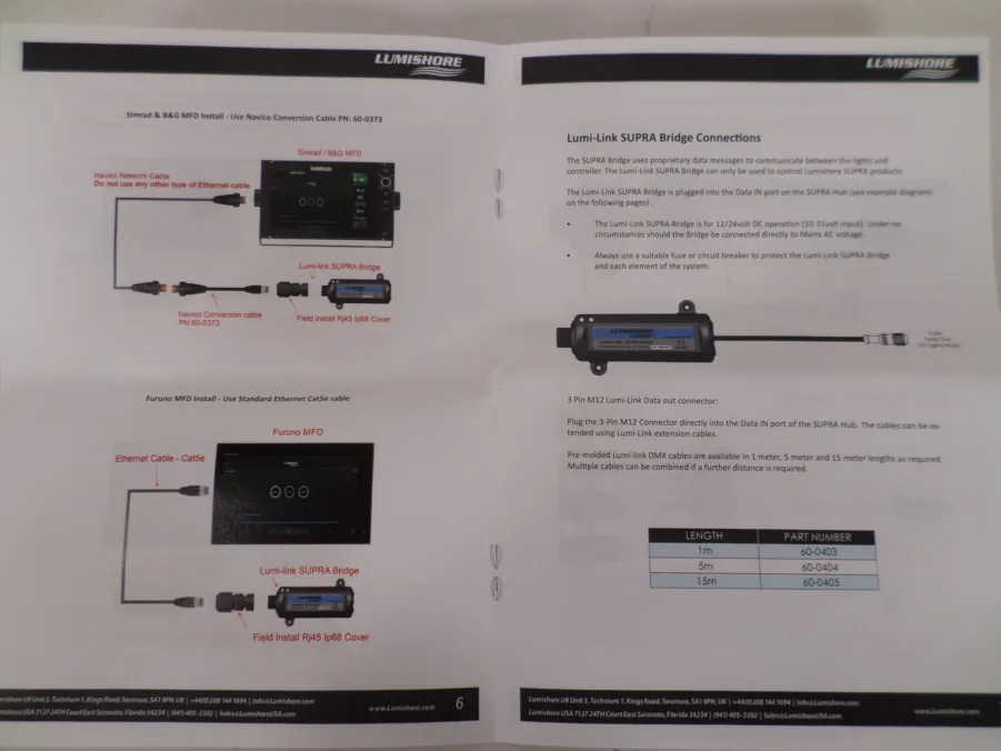 Lumishore Lumi-Link Supra Bridge Lighting Controller 60-0368- New- Open ...