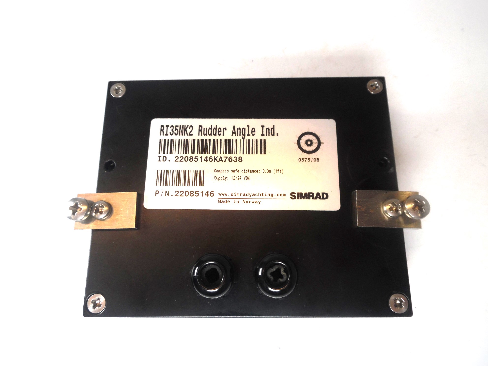 Simrad Robertson Rudder Indicator RI35 MK2 22085146 Tested - Max Marine ...