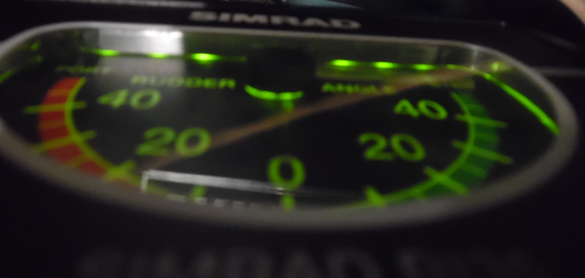 Simrad Robertson Rudder Indicator RI35 MK2 22085146 Tested - Max Marine ...