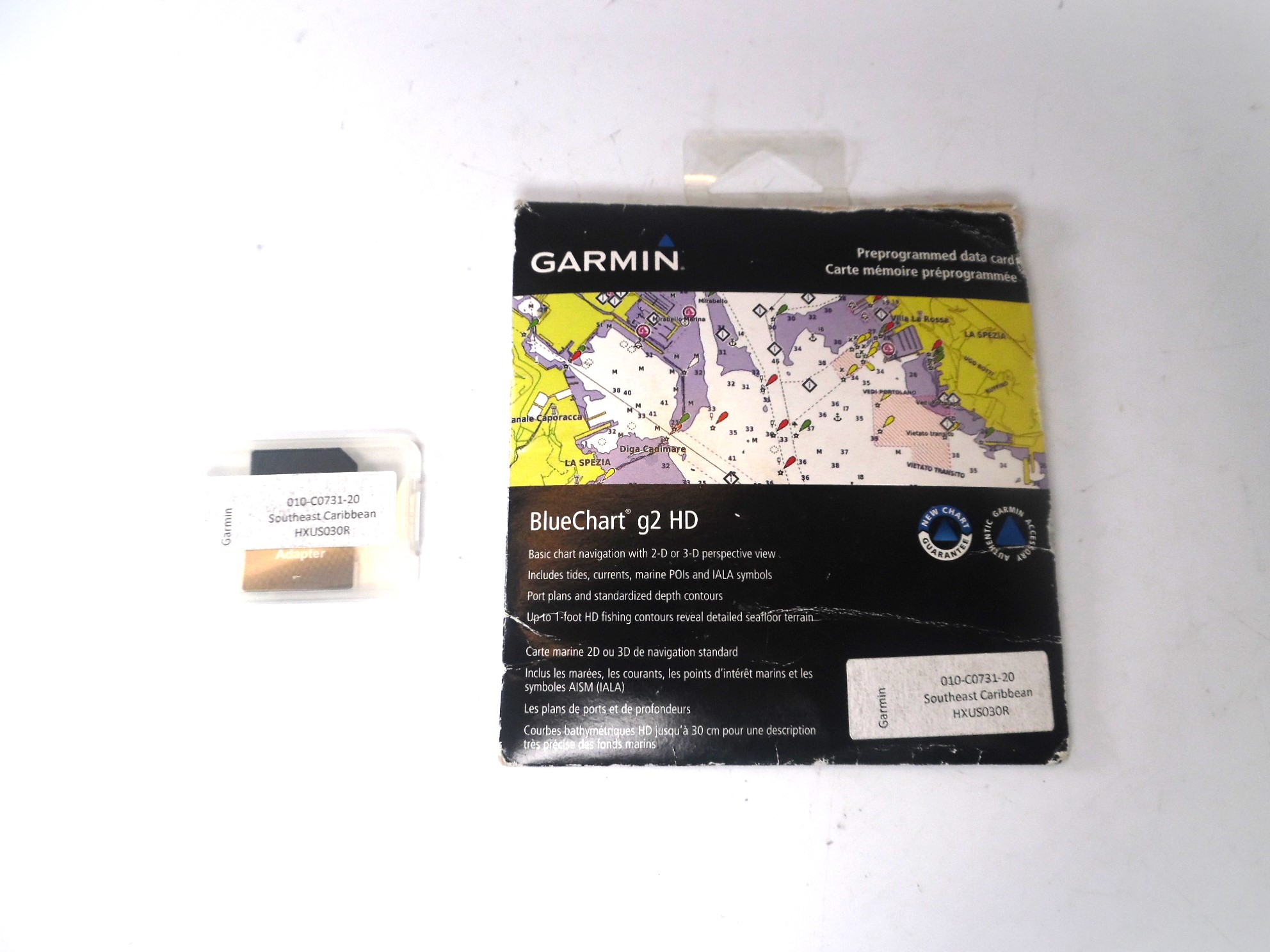 Garmin BlueChart g2 HD SD/mSD Card Southeast Caribbean HXUS030R 010 ...
