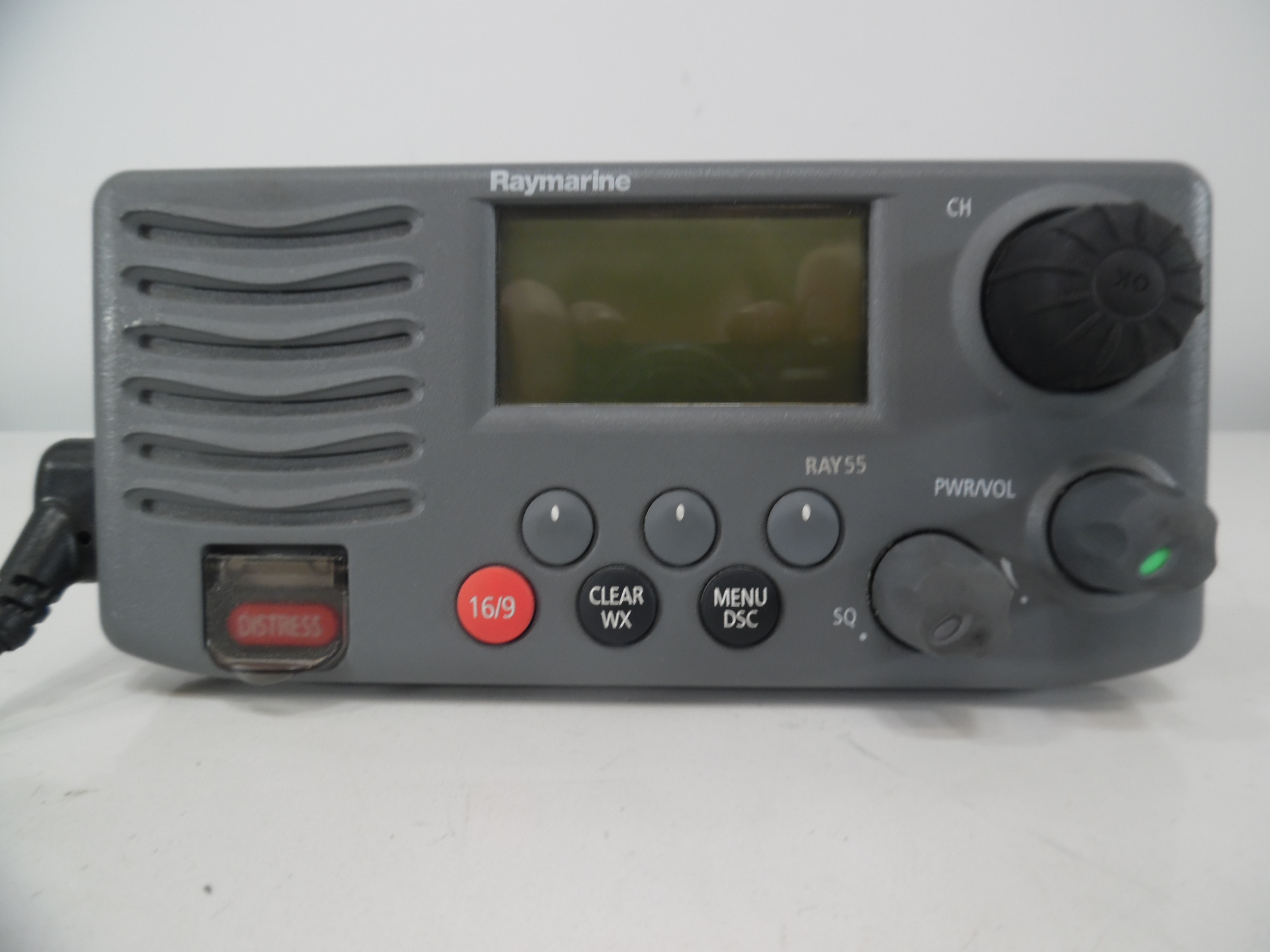 Raymarine RAY55 Marine DSC VHF Radio with Sun Cover - Tested - Max ...