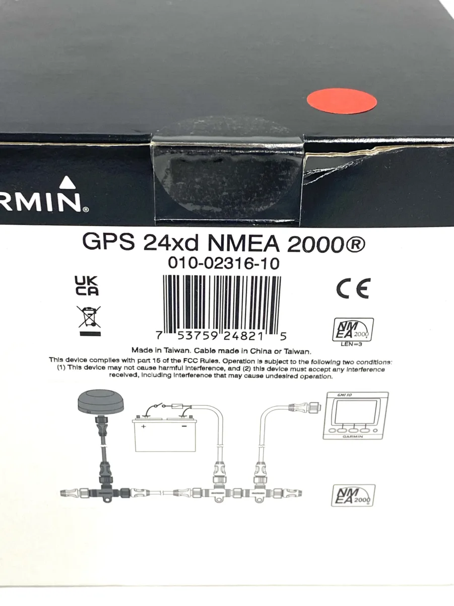 Garmin GPS 24xd NMEA2000 GPS Antenna w/Heading 010-02316-10 *NEW IN ...