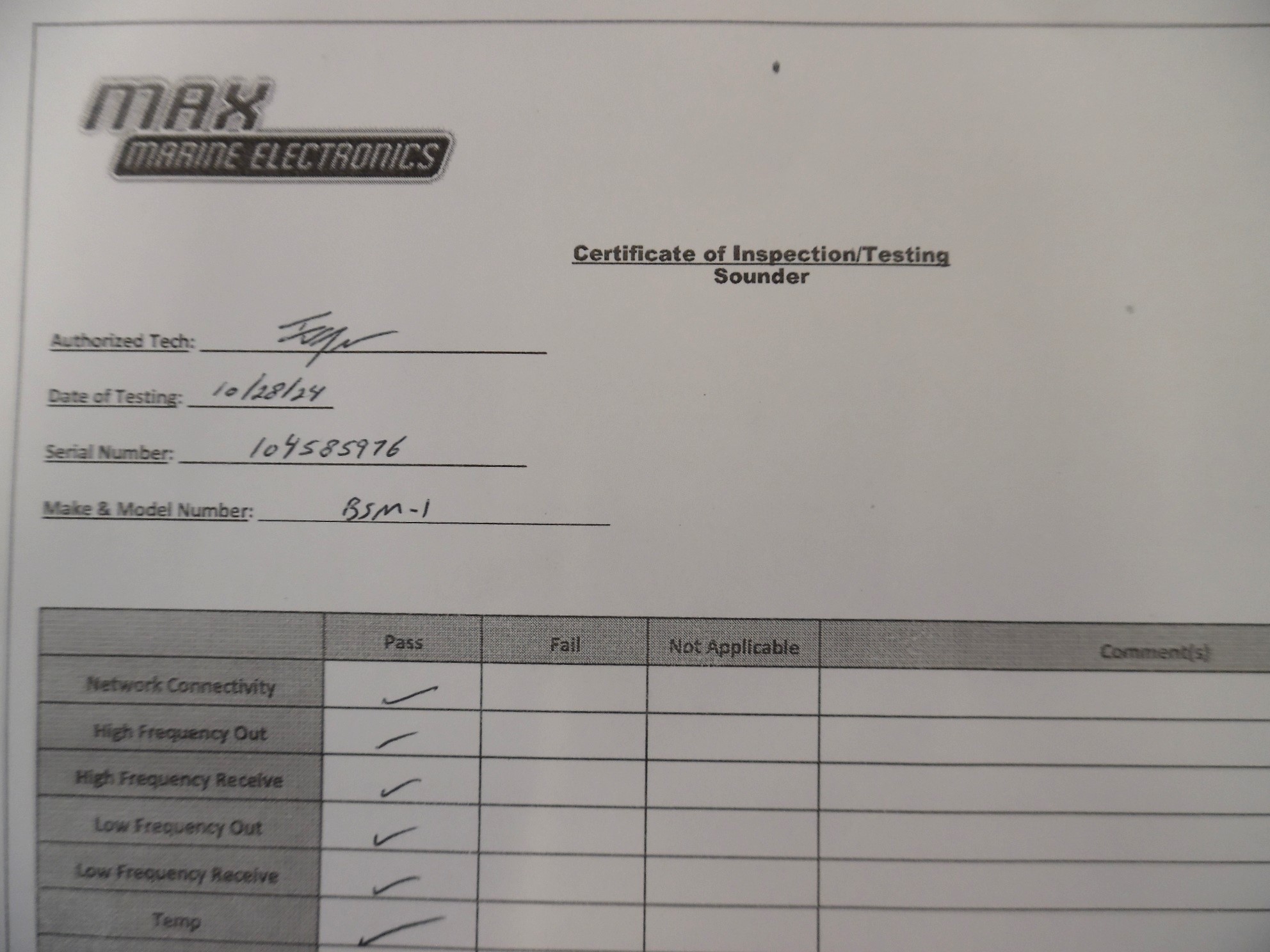 Simrad BSM-1 Sounder Module Only - In Great Working Condition (90 Day ...