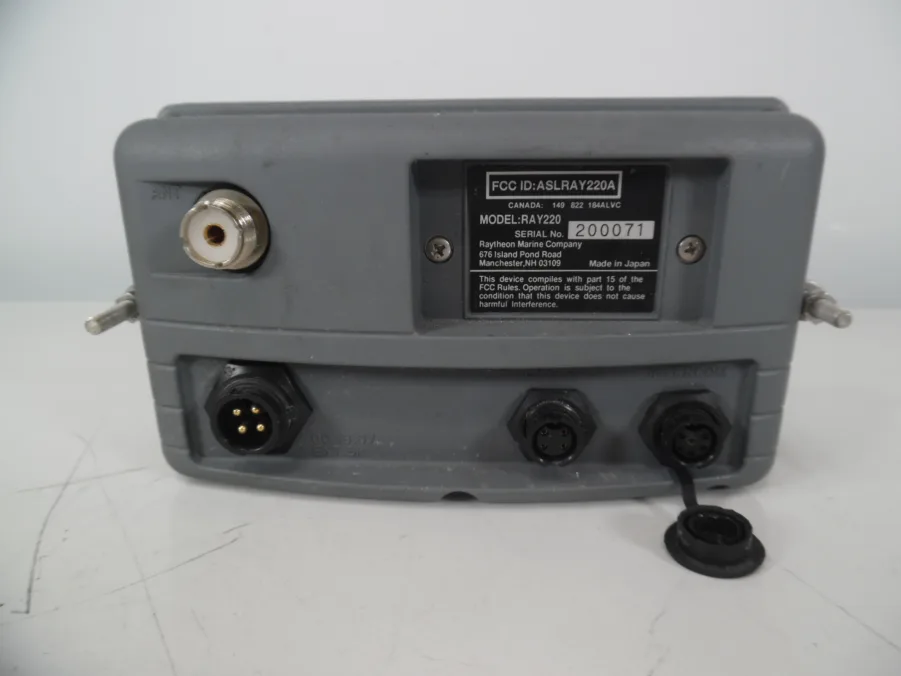 Raytheon Ray220 VHF Hailer Marine Radio - Tested - Max Marine Electronics