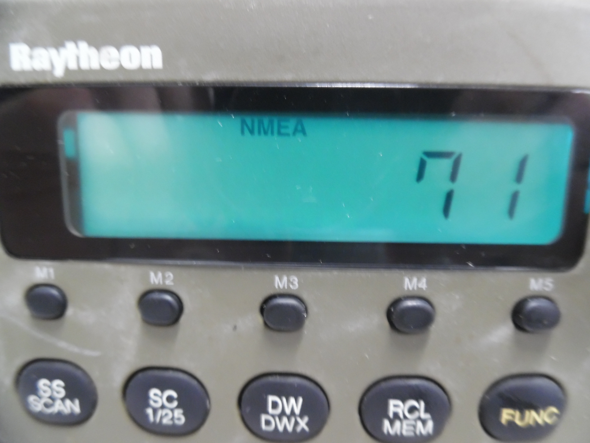 Raytheon Ray220 VHF Hailer Marine Radio - Tested - Max Marine Electronics