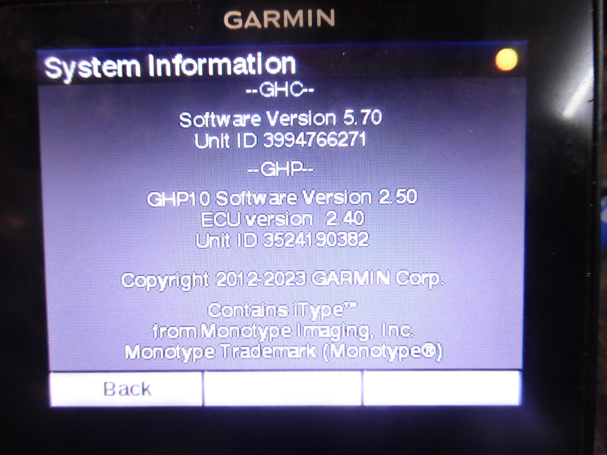 Garmin GHC 20-Marine Autopilot Control Head Display Unit - Max Marine ...