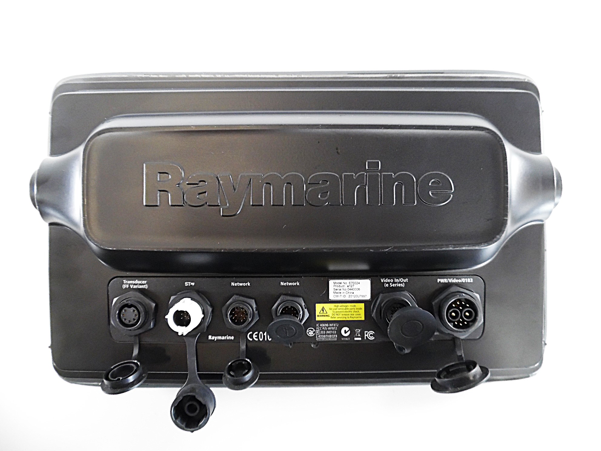Raymarine e127 HybridTouch E70024 Internal GPS/Sounder Tested - Great ...
