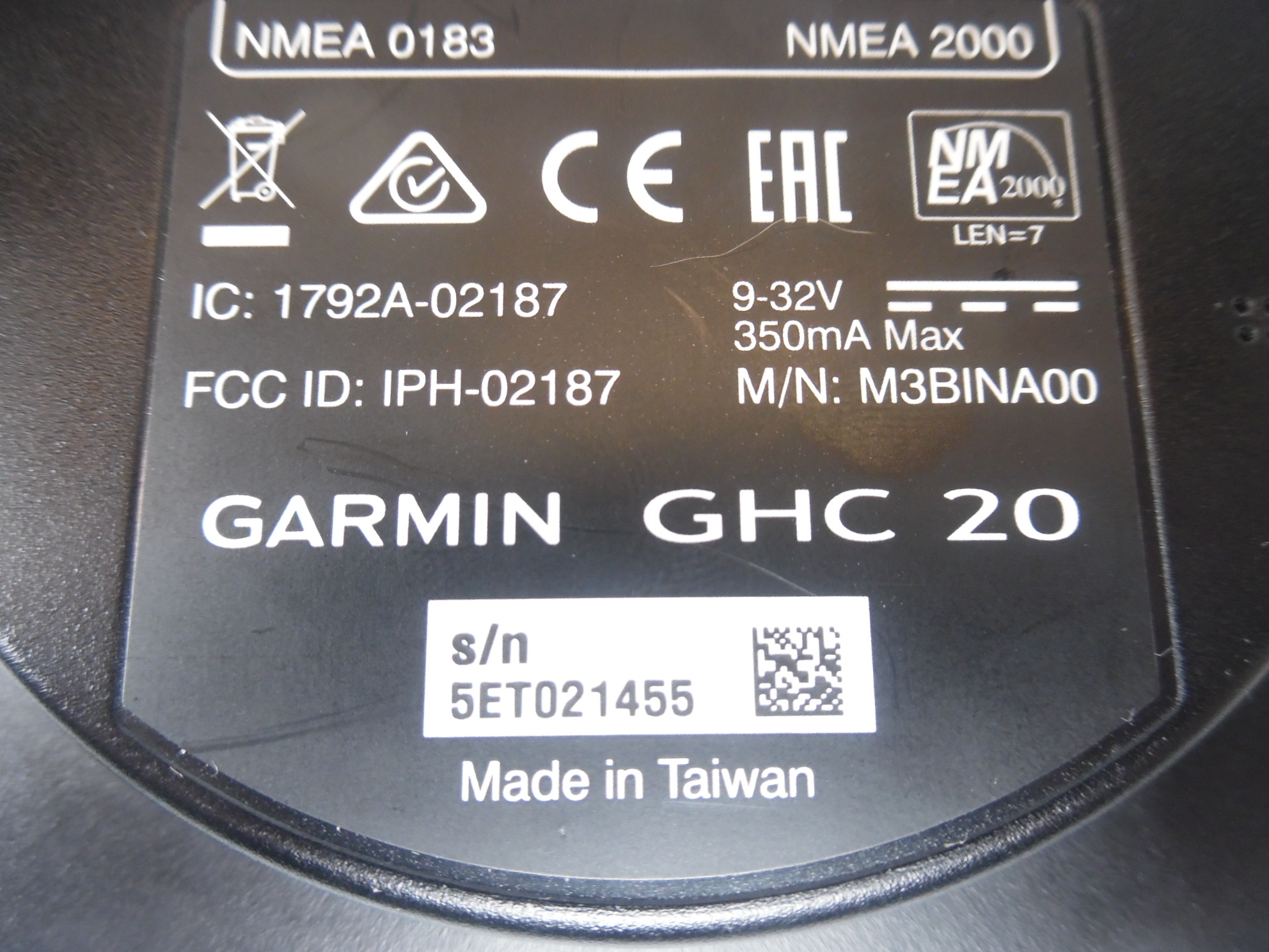 Garmin GHC-20 Marine Autopilot Control Head-Display Unit - Max Marine ...