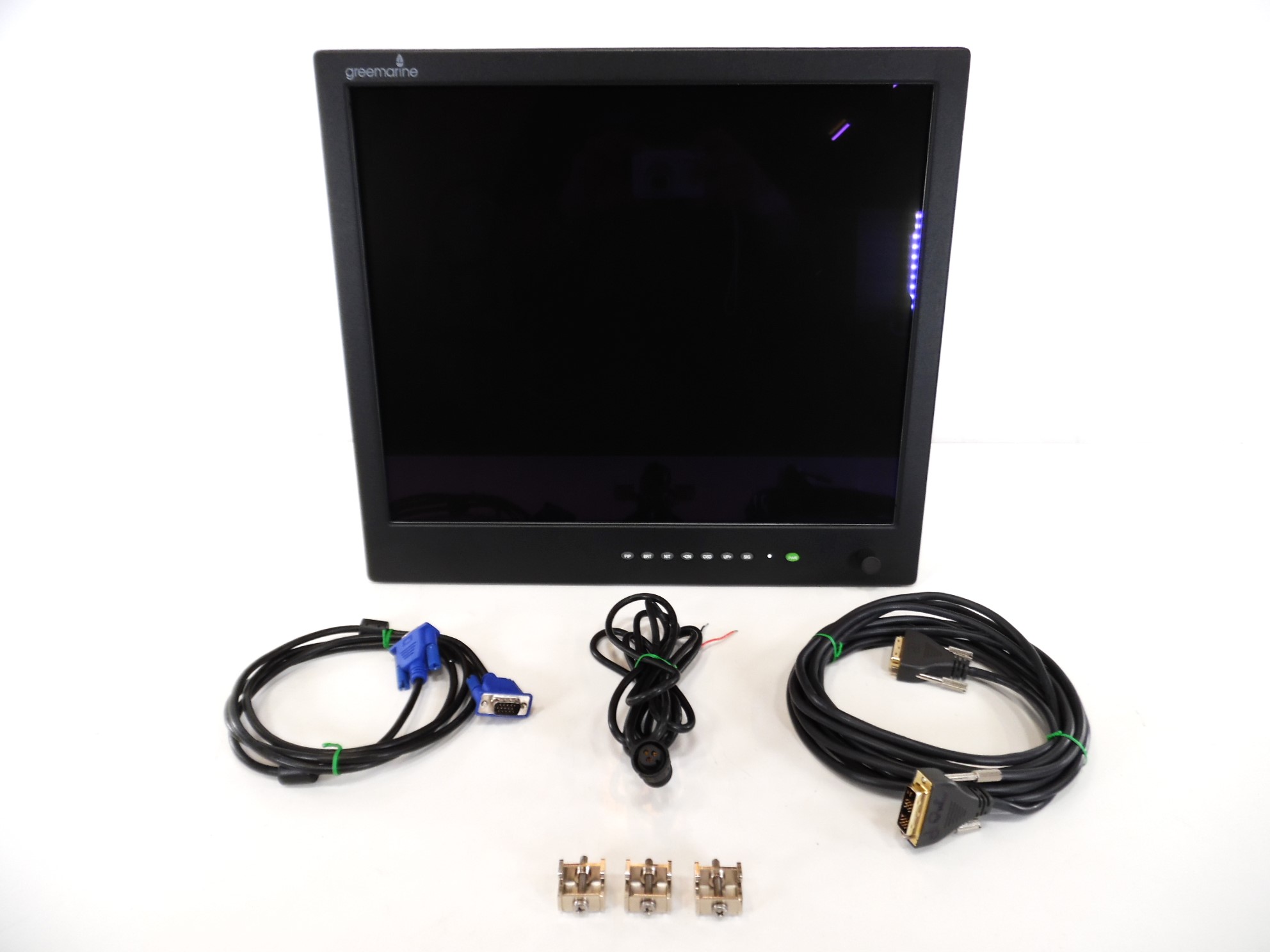 Green Marine AWM-1910 19" Marine Monitor w/Accessories *Tested* - Max ...