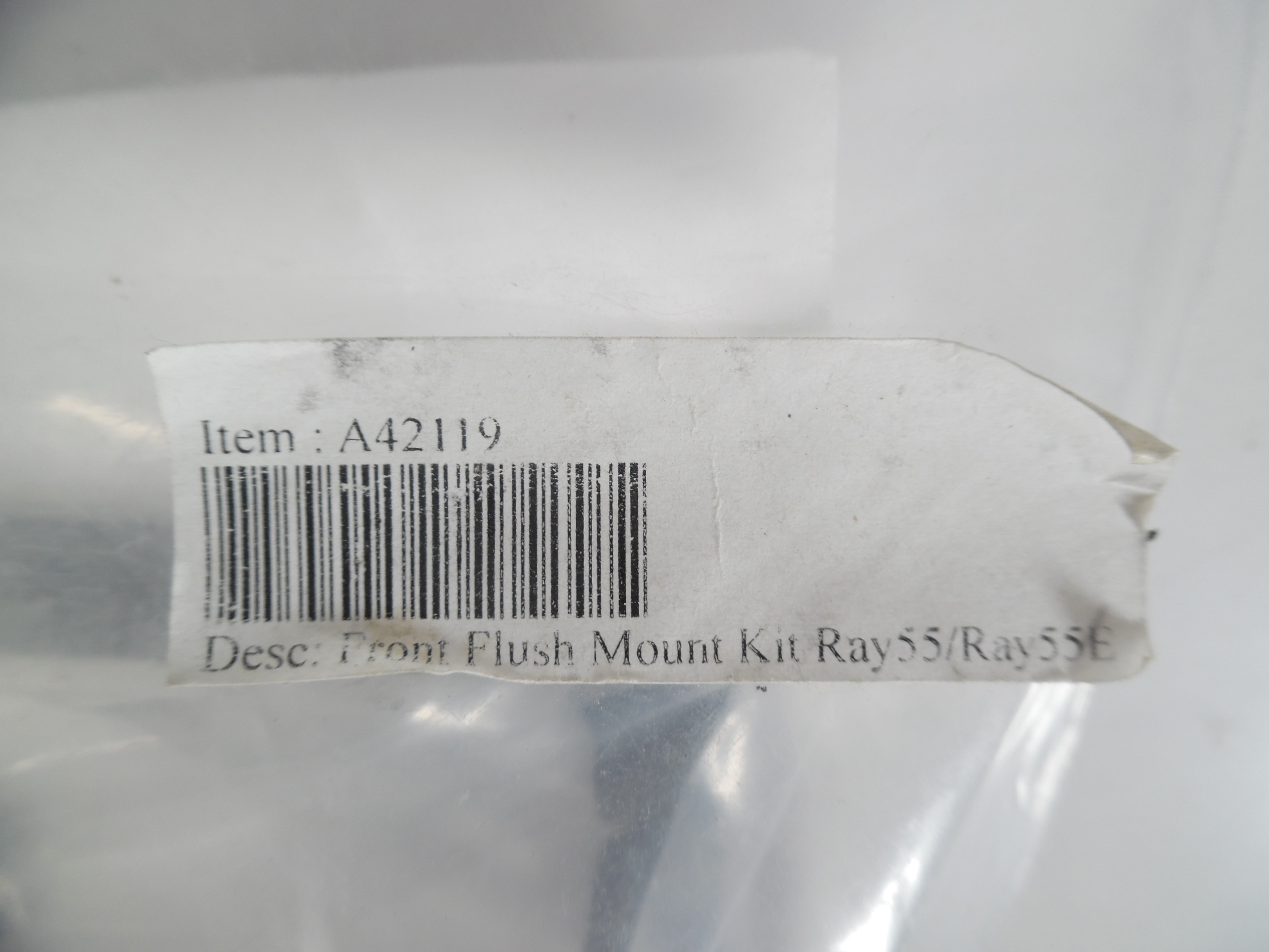 Raymarine Ray55/Ray55E Marine VHF Front Flush Mount Kit A42119 **New In ...