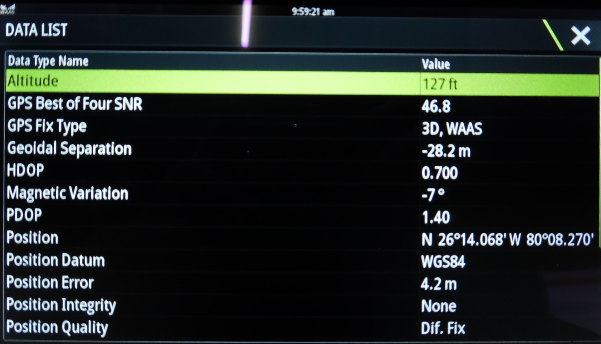 Simrad GS-25 GPS & Heading Sensor Tested Good (000-11043-001) - Max ...