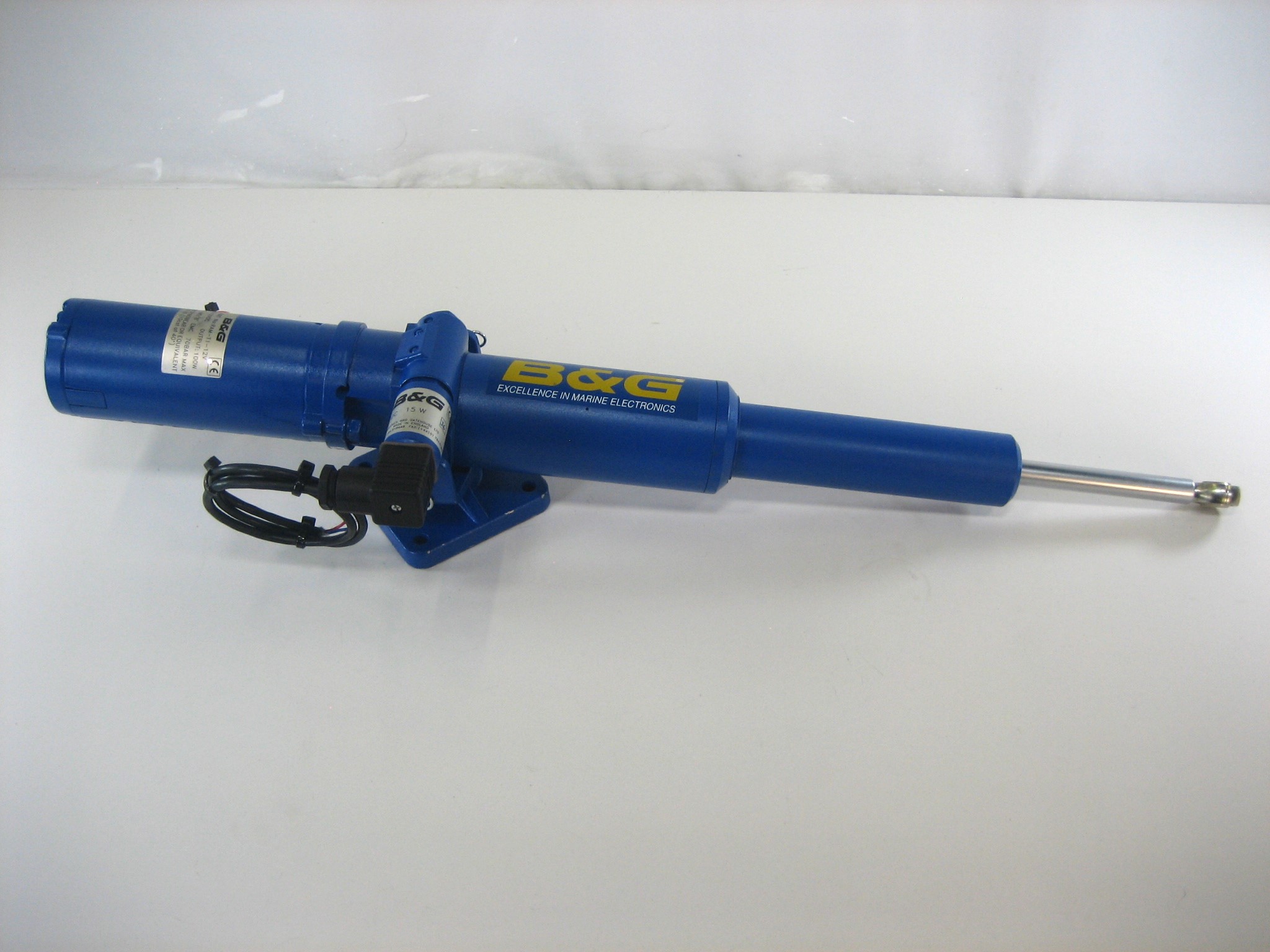 B&G RAM-T1-12V Blue Linear Drive Hydraulic Autopilot Ram *NEW* Tested w ...
