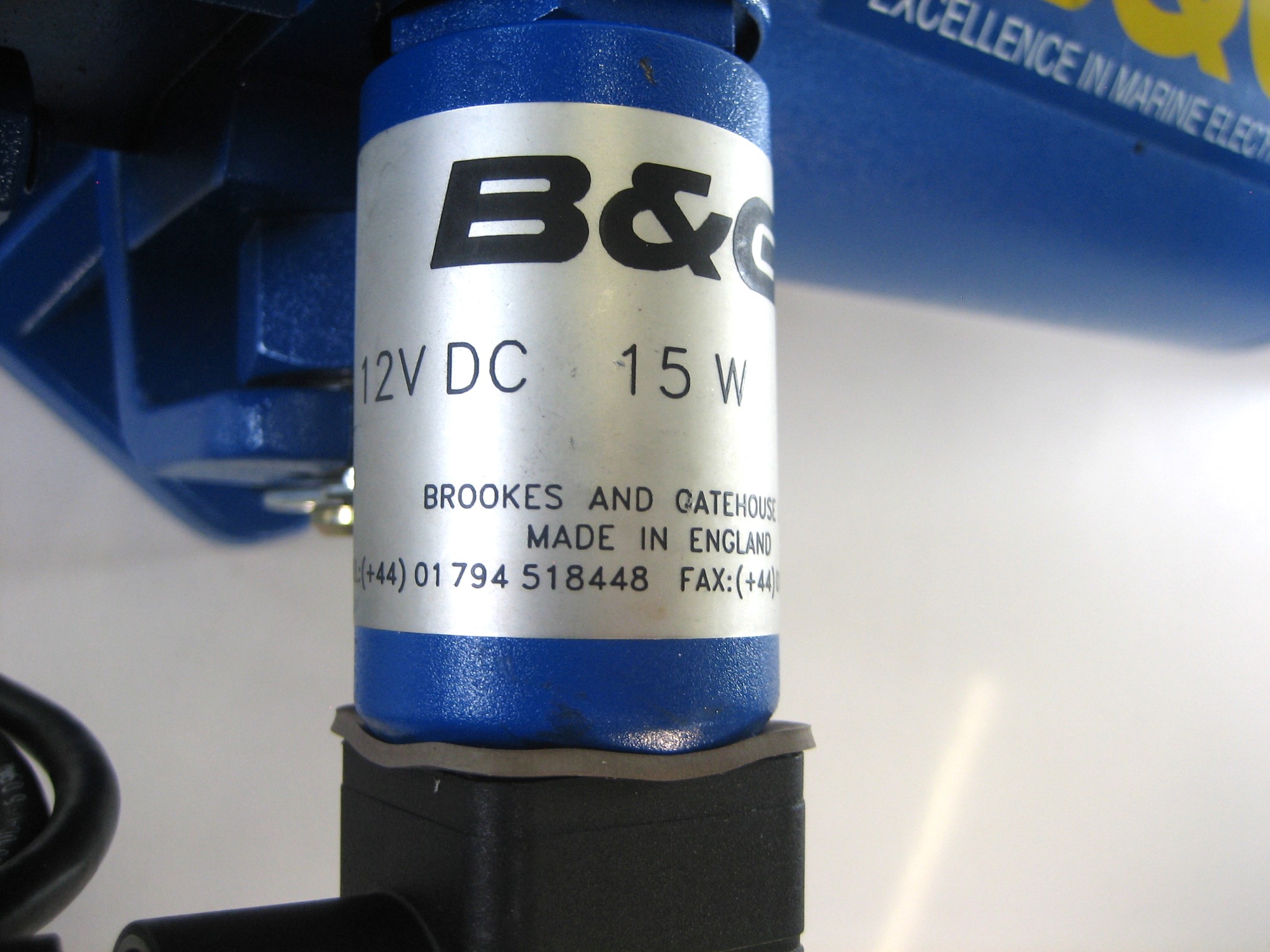 B&G RAM-T1-12V Blue Linear Drive Hydraulic Autopilot Ram *NEW* Tested w ...