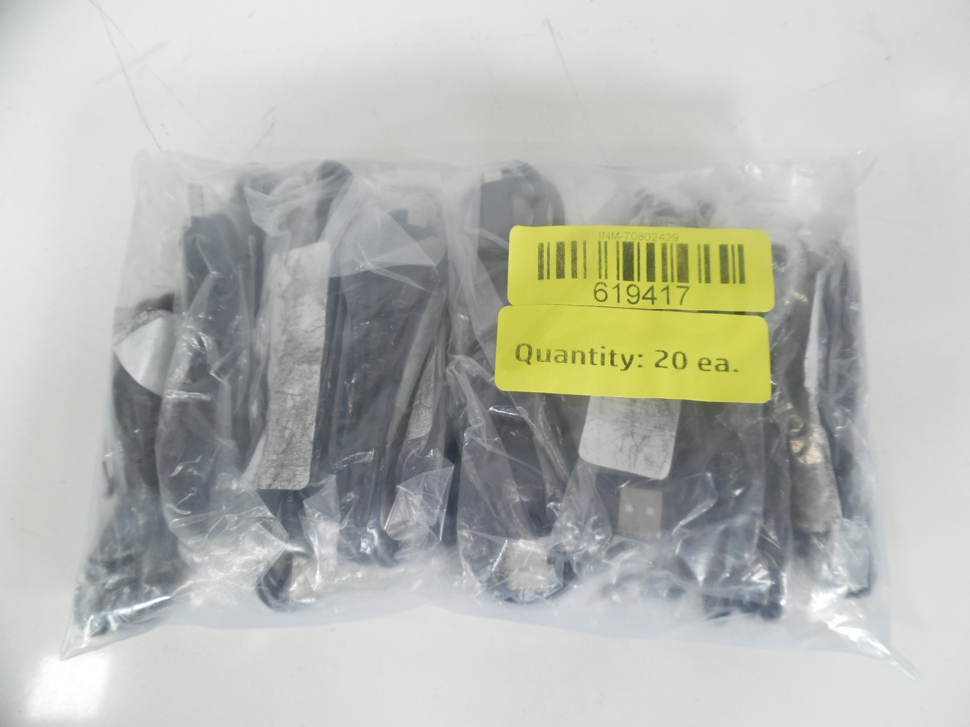 Micro USB 2.0 Straight Connection 3ft USB-A to Micro-B **Lot of 20 ...