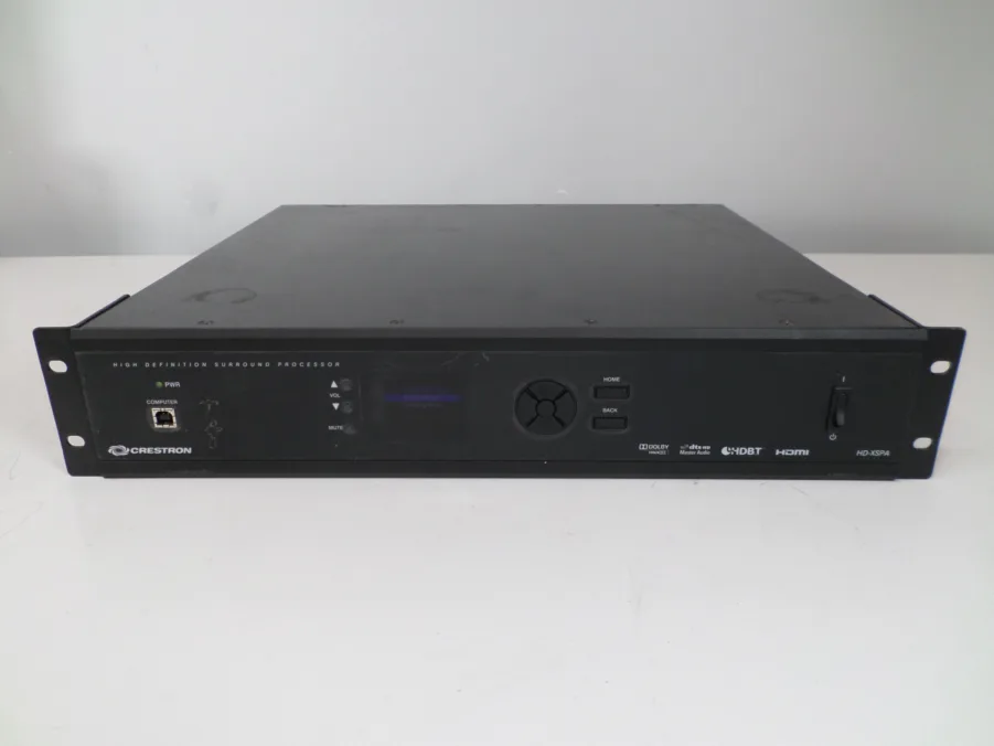 Crestron HD-XSPA 4K HD 7.1 Surround Sound Home Automation Receiver Rack ...