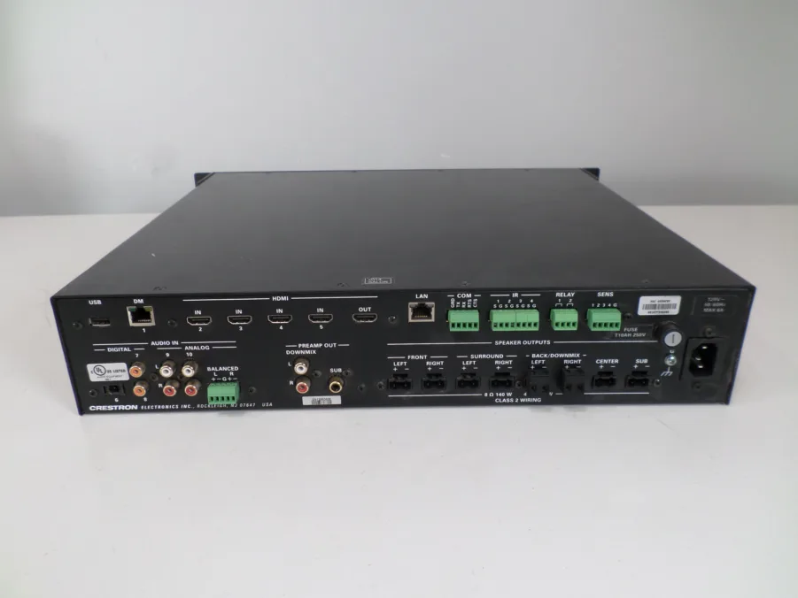 Crestron HD-XSPA 4K HD 7.1 Surround Sound Home Automation Rack Mount ...