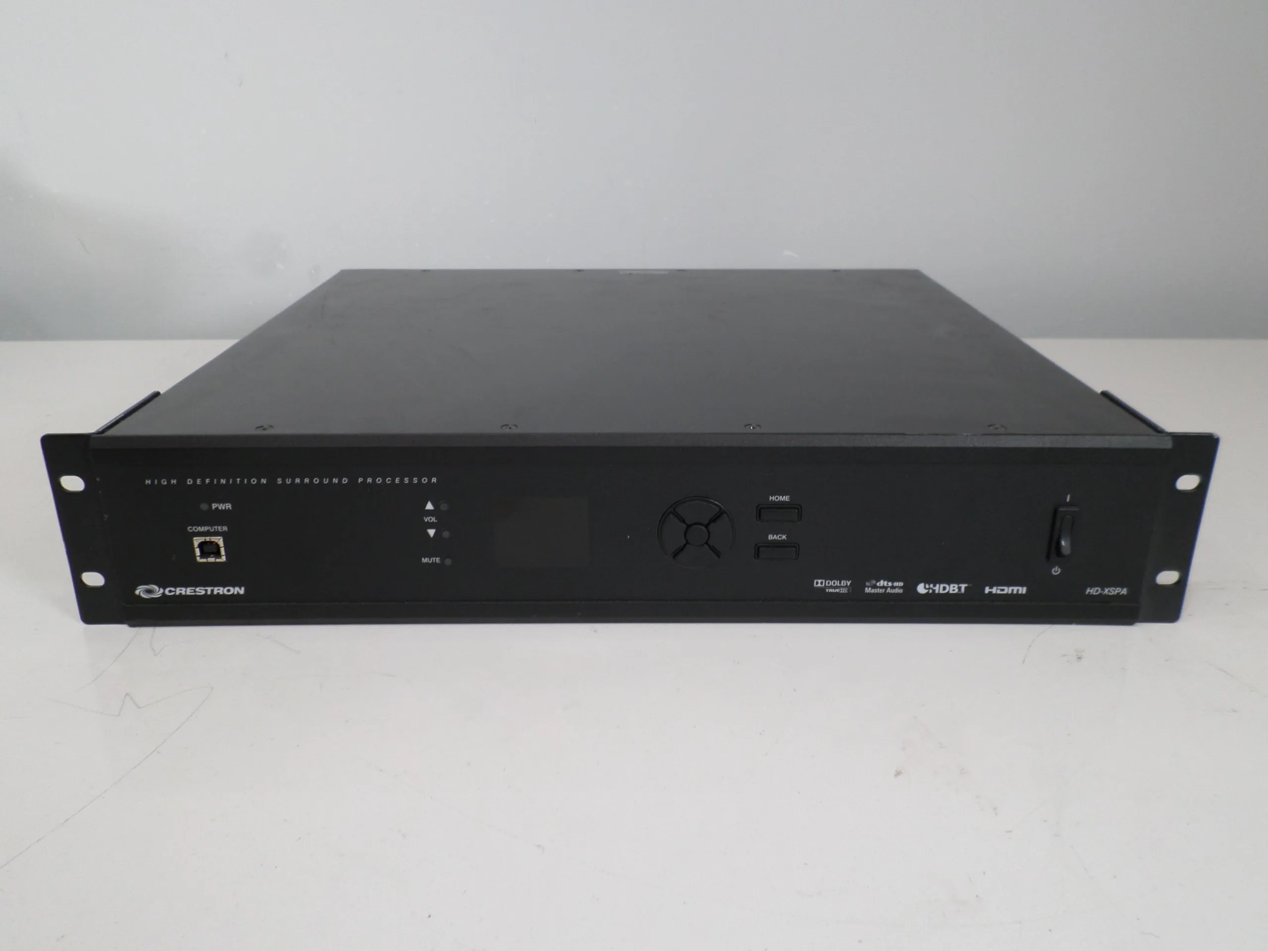Crestron HD-XSPA 4K HD 7.1 Surround Sound Home Automation Rack Mount ...