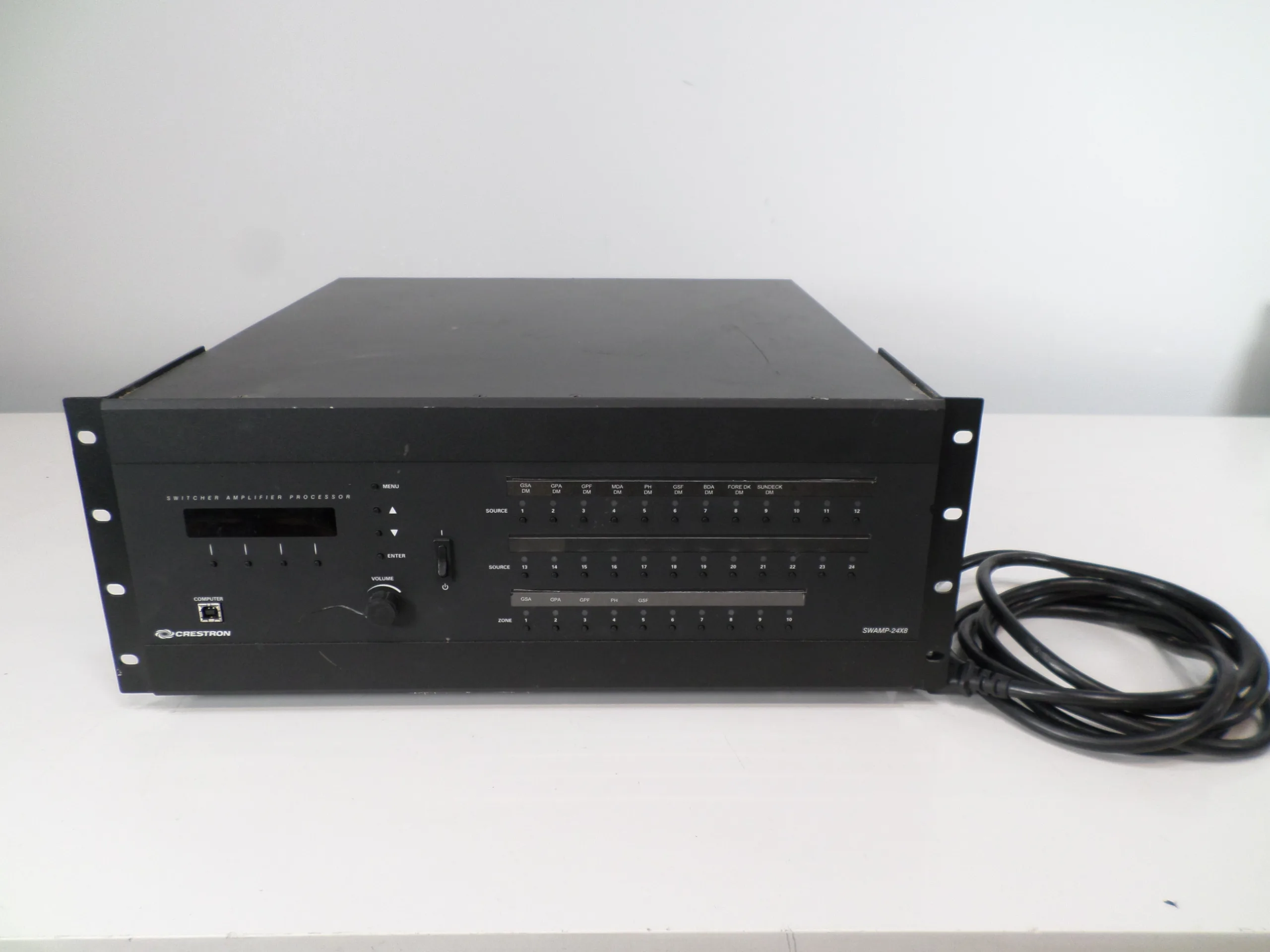 Crestron SWAMP-24X8 Audio Matrix Switcher - Free Shipping - Max Marine ...