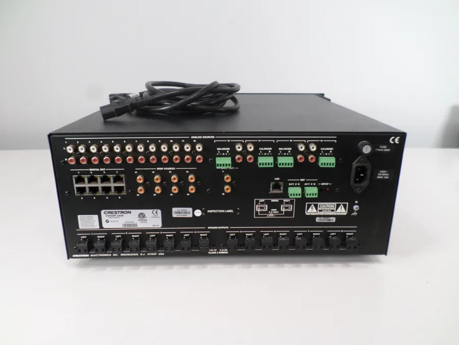Crestron SWAMP-24X8 Audio Matrix Switcher - Free Shipping - Max Marine ...