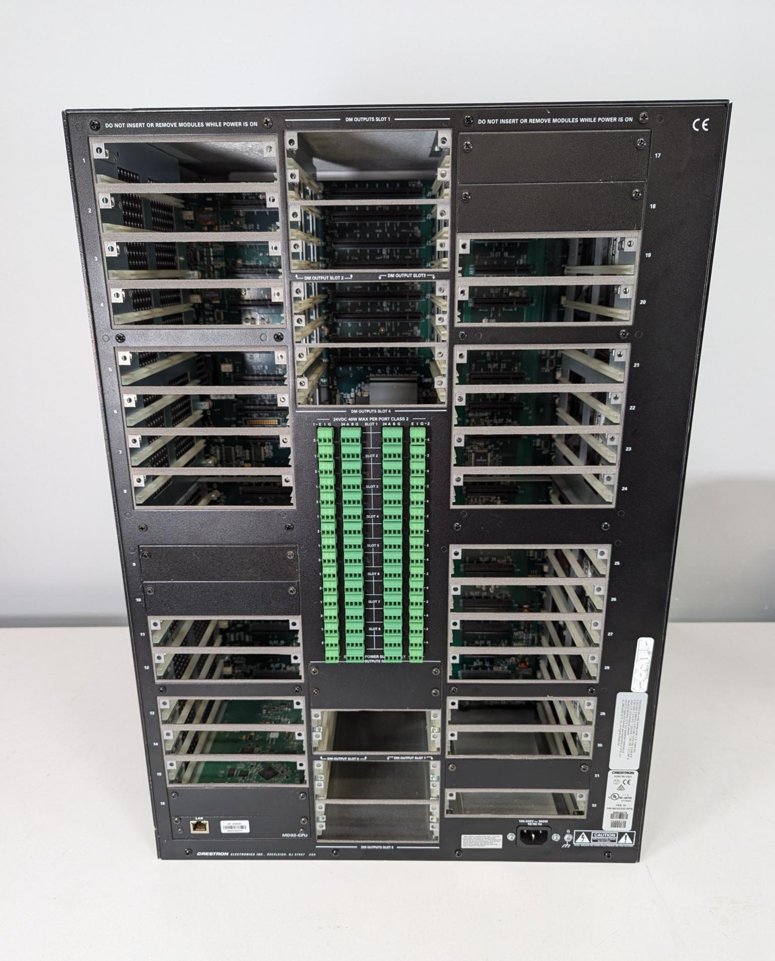 Crestron DM-MD32X32 4K Media Distribution Matrix - Without Input/Output ...