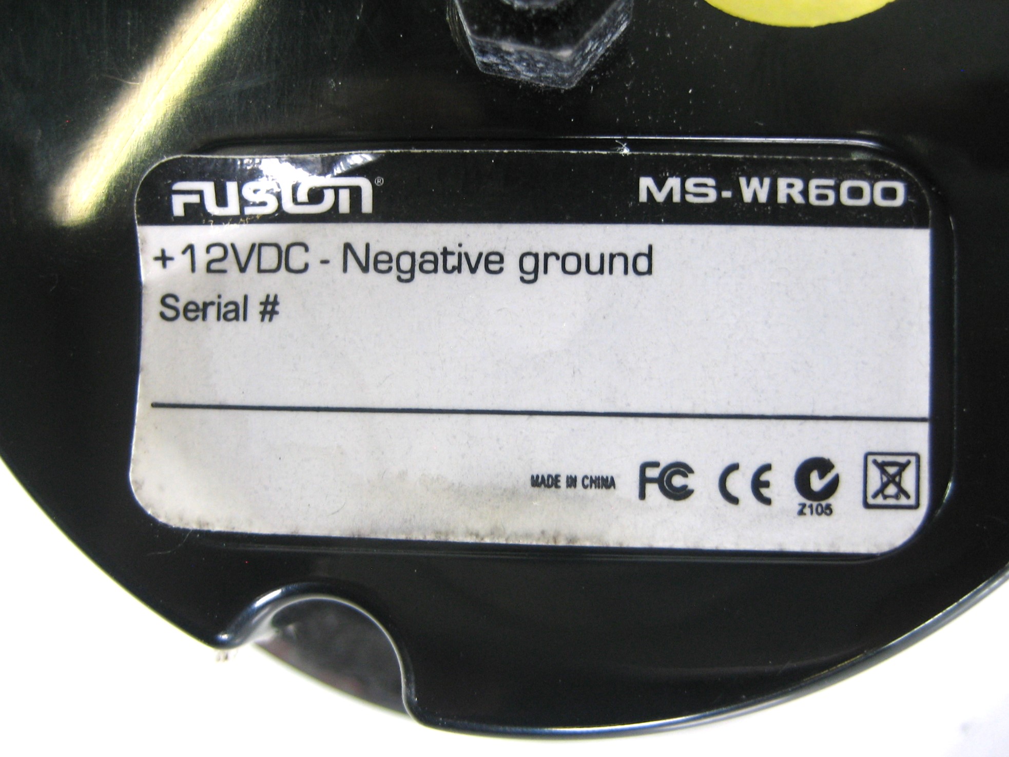 Fusion MS-WR600 Wired Marine Remote Control Unit w/ Sun Cover And ...