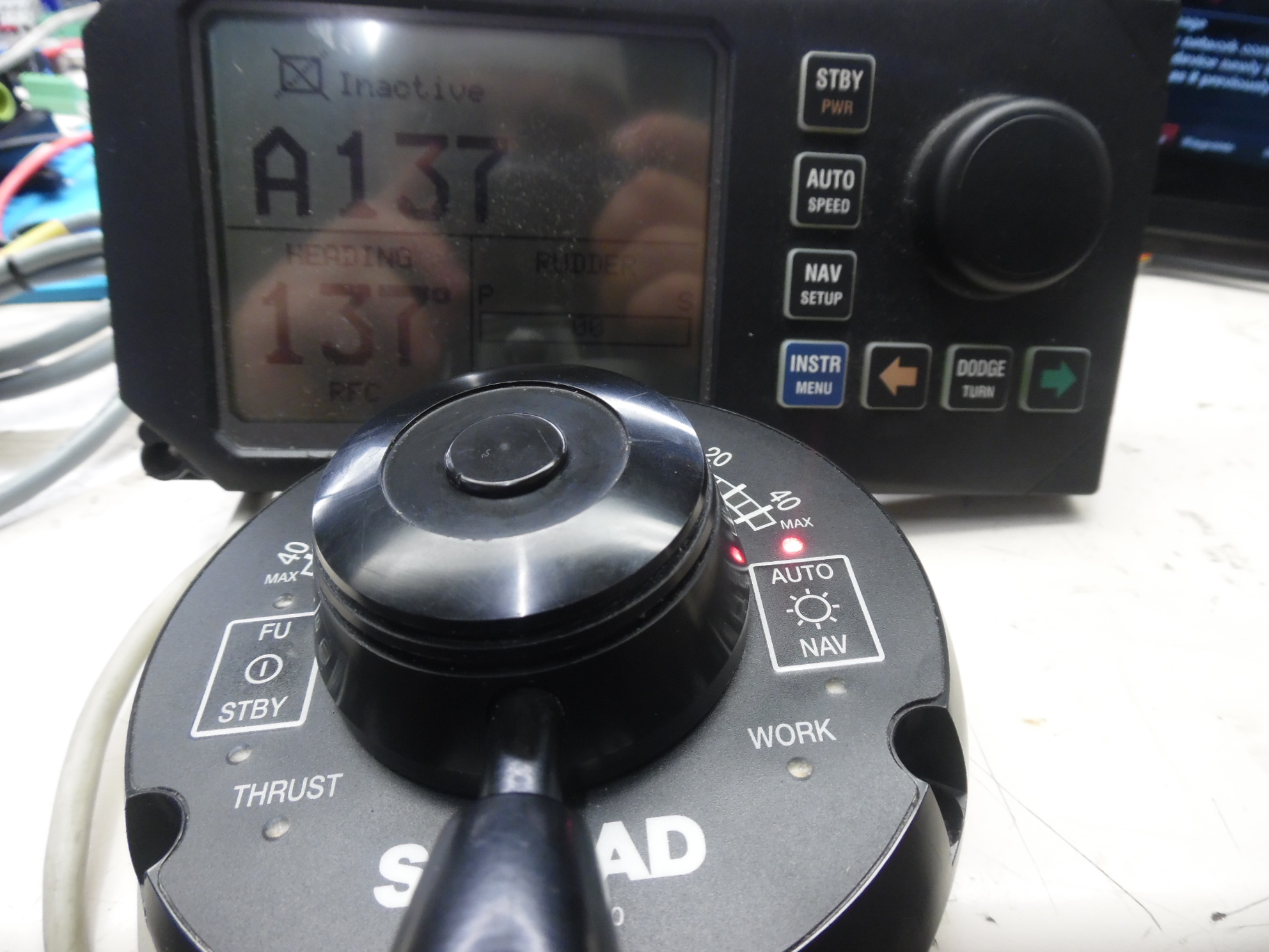 Simrad FU50 Follow Up Steering Lever 20214037 Good Condition Fully ...