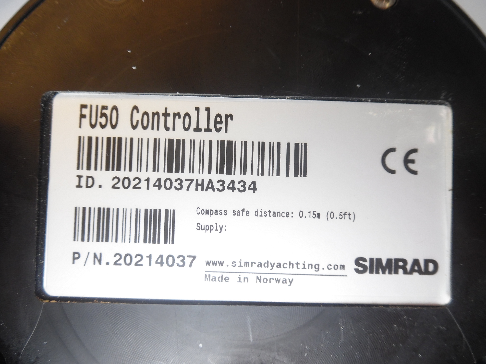 Simrad FU50 Follow Up Steering Lever-20214037-Good Condition Fully ...